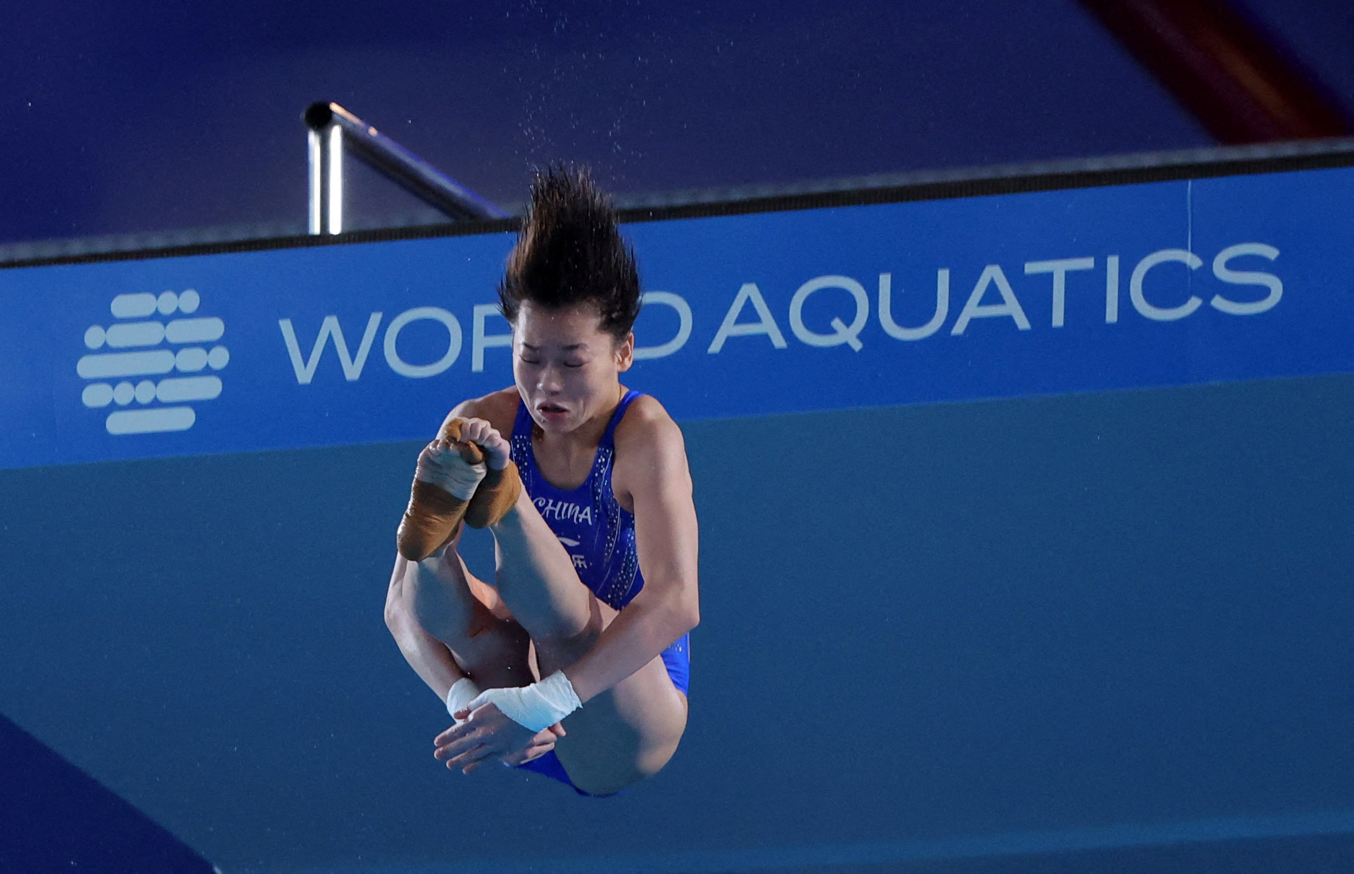 Dominant Chinese divers vie for golden sweep in Paris | Reuters