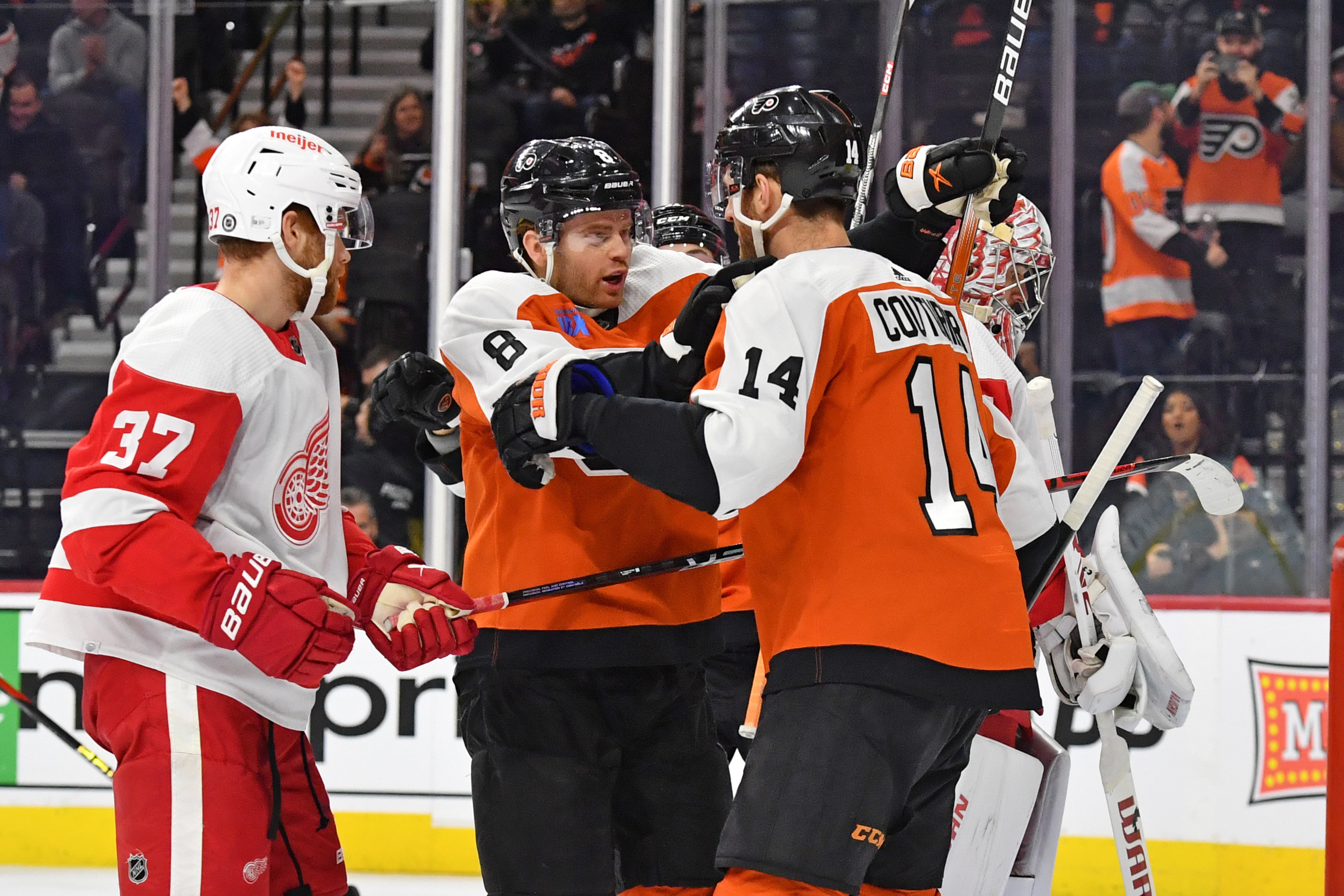 Sam Ersson, Flyers stave off Red Wings, 1-0 | Reuters