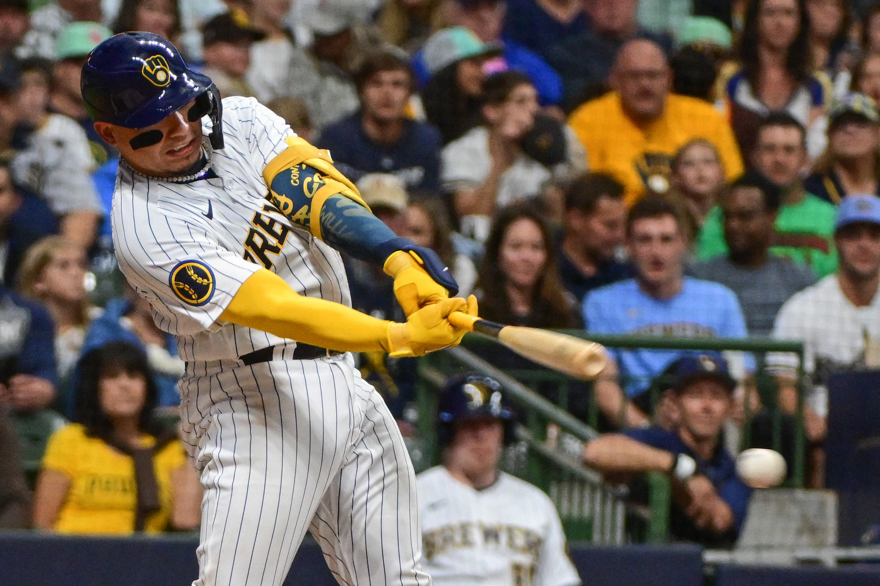 Brewers score five in fifth vs. Padres, win season-high seventh ...