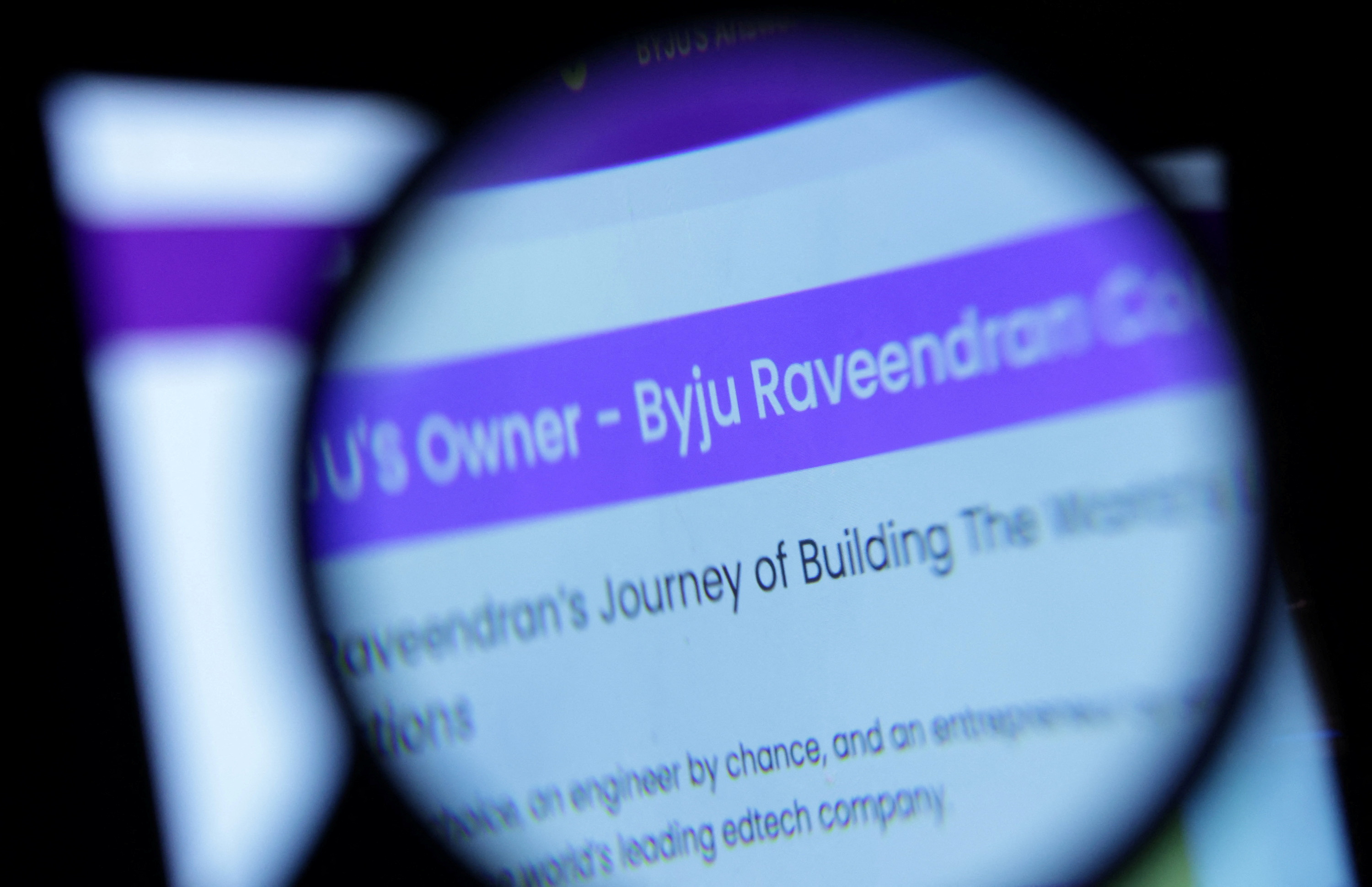 India ed-tech firm Byju's founder faces reckoning as startup implodes ...