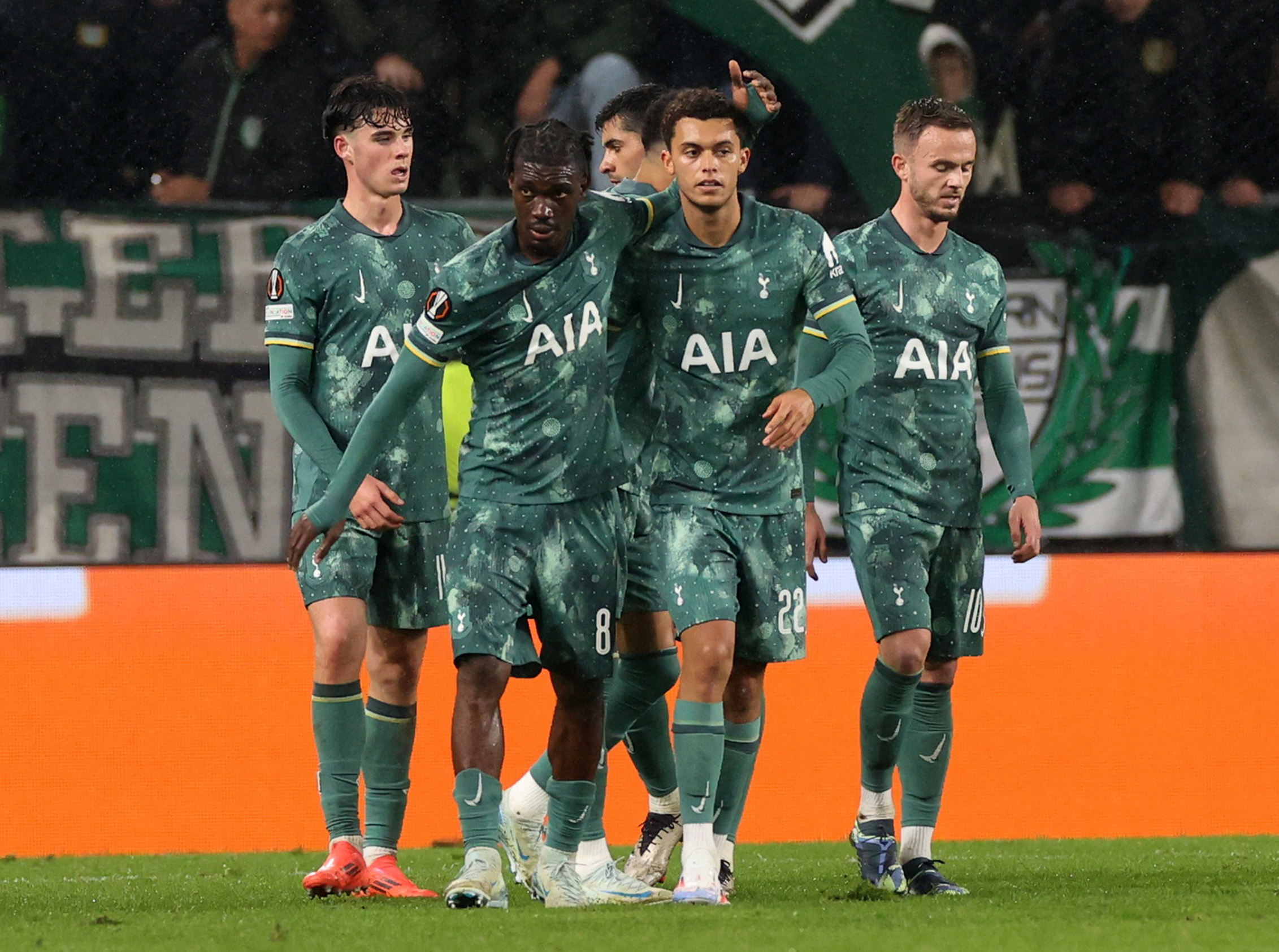 Maguire saves Man United, Spurs win at Ferencvaros | Reuters