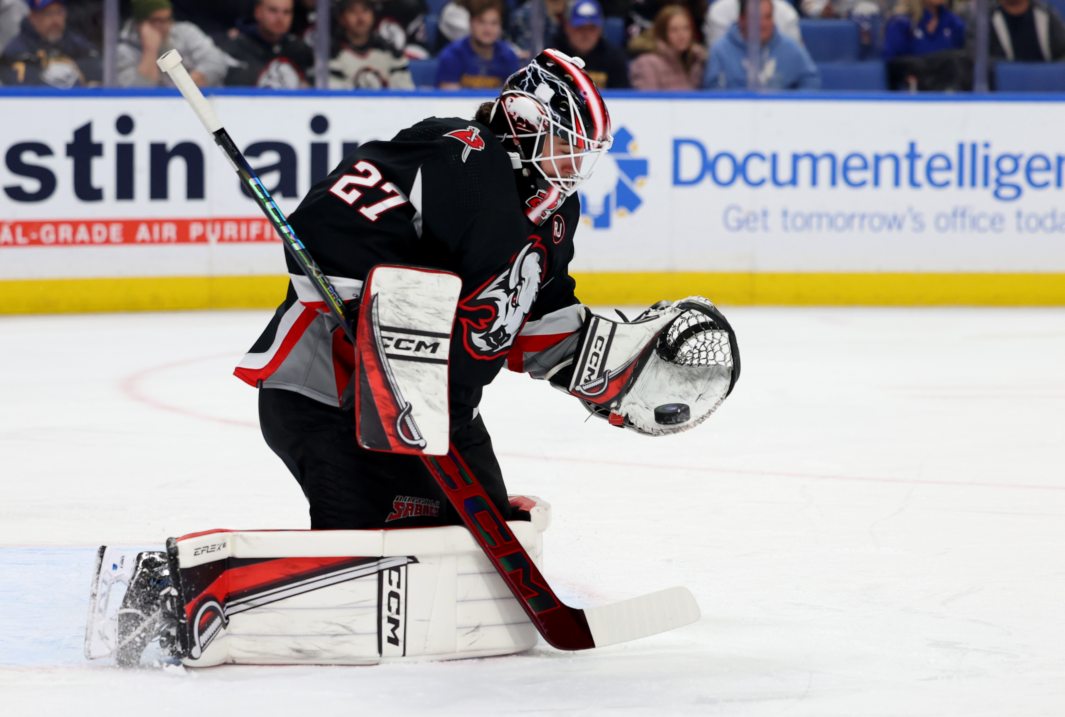 Kirill Marchenko's hat trick helps Blue Jackets clobber Sabres | Reuters