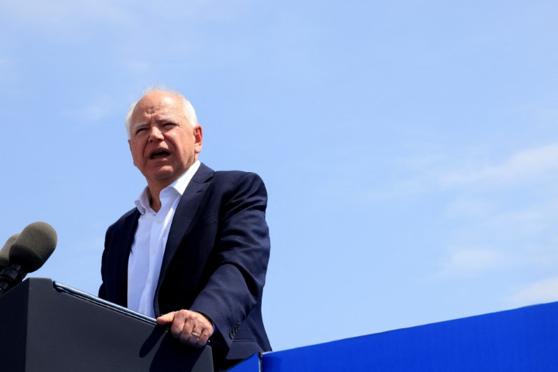 Harris picking Walz as VP shows rise of progressive economics | Reuters