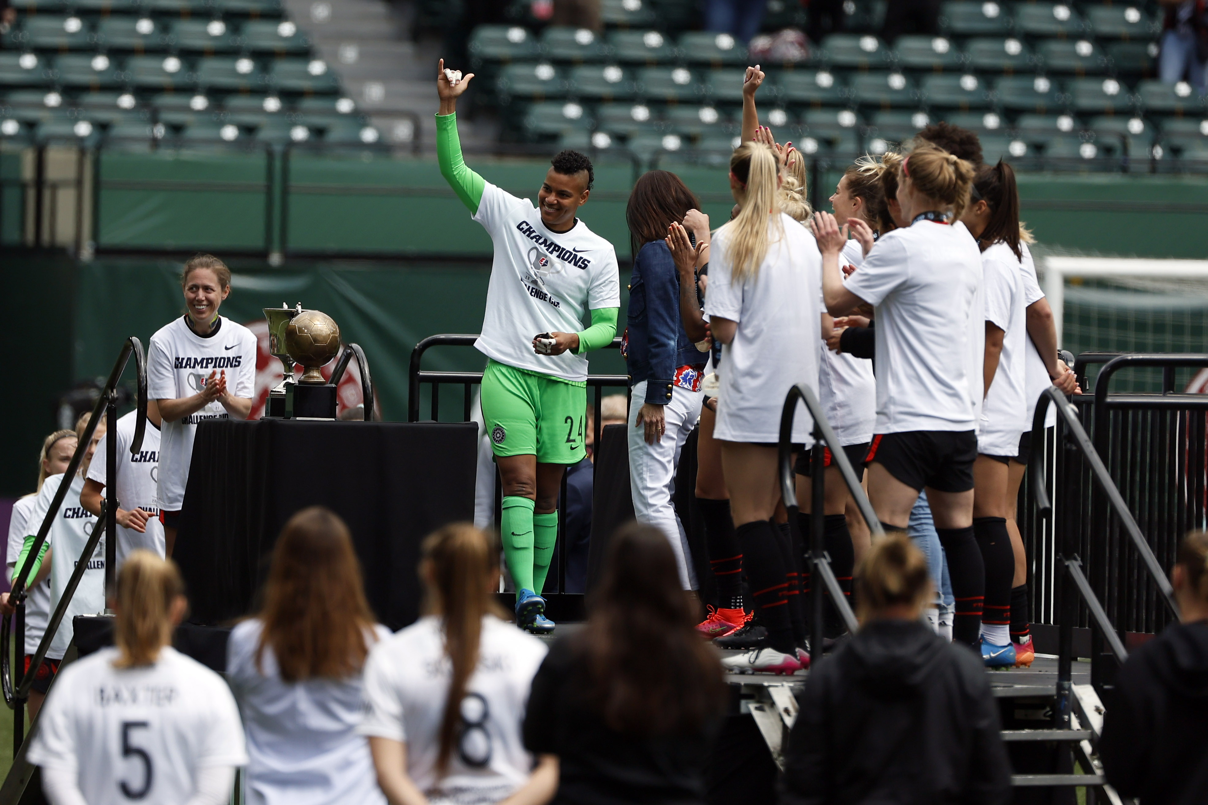 Thorns beat Gotham FC on penalties to win Challenge Cup | Reuters