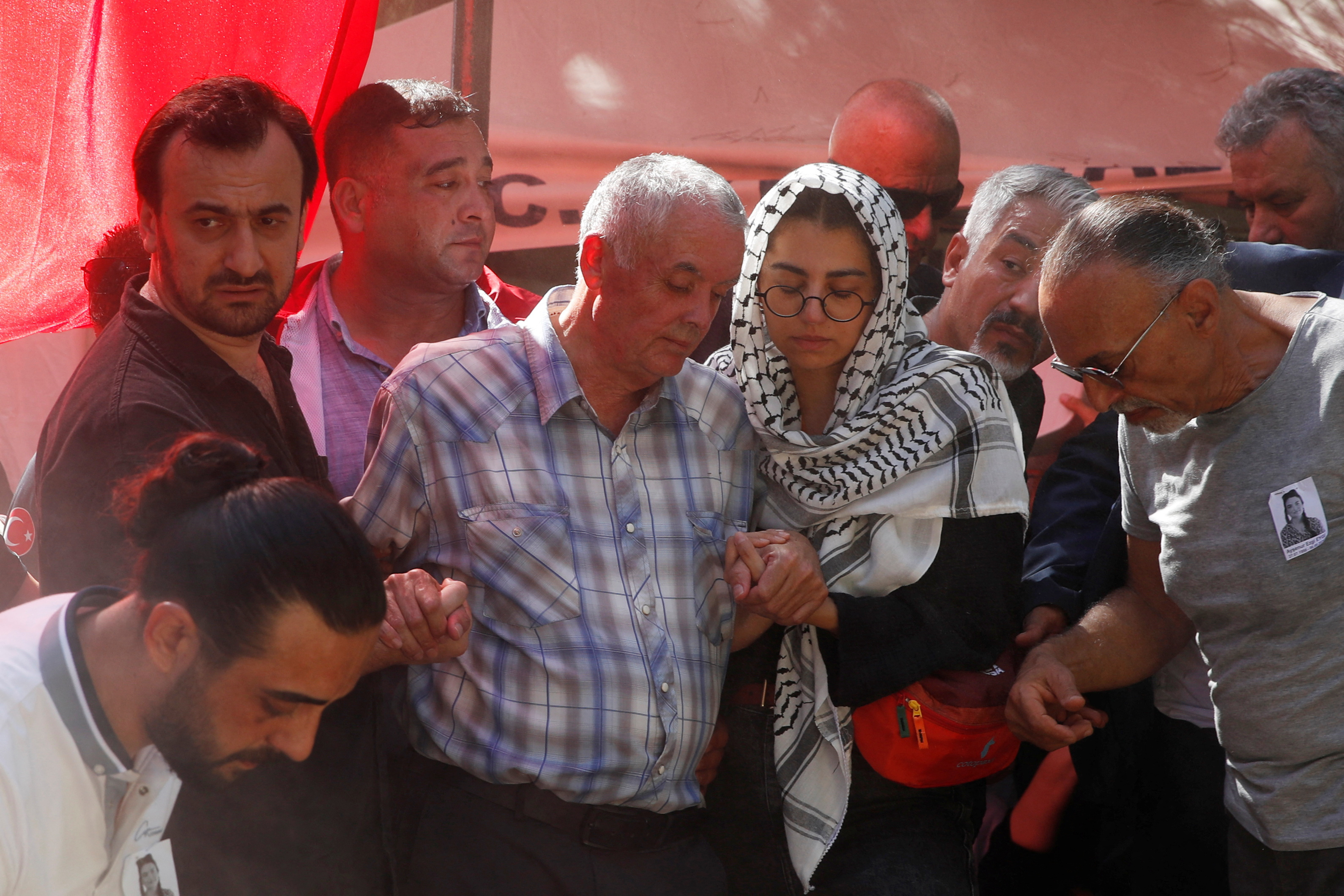 Funeral held for Turkish-American activist killed in West Bank | Reuters