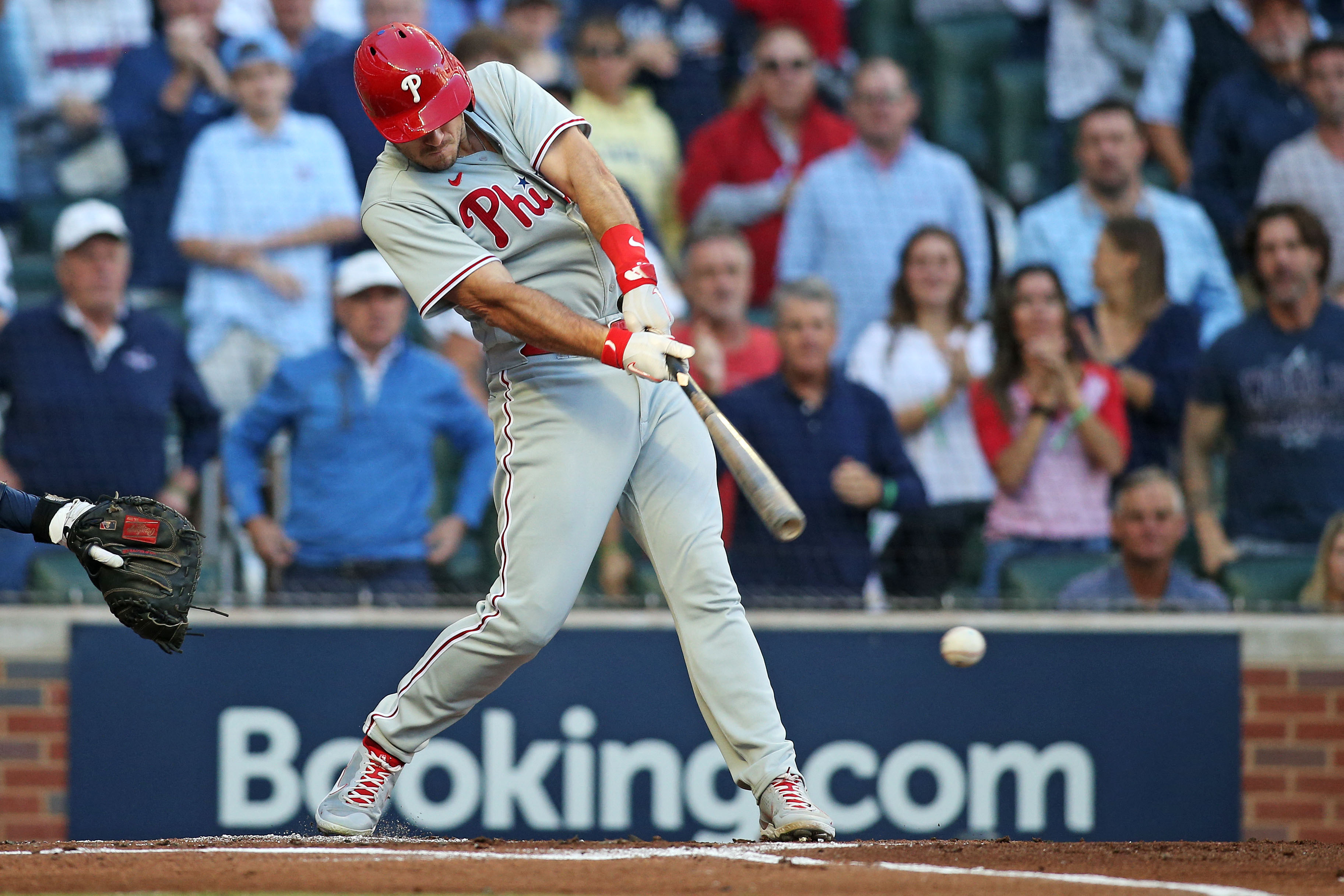 Austin Riley, Braves stun Phillies to even NLDS | Reuters
