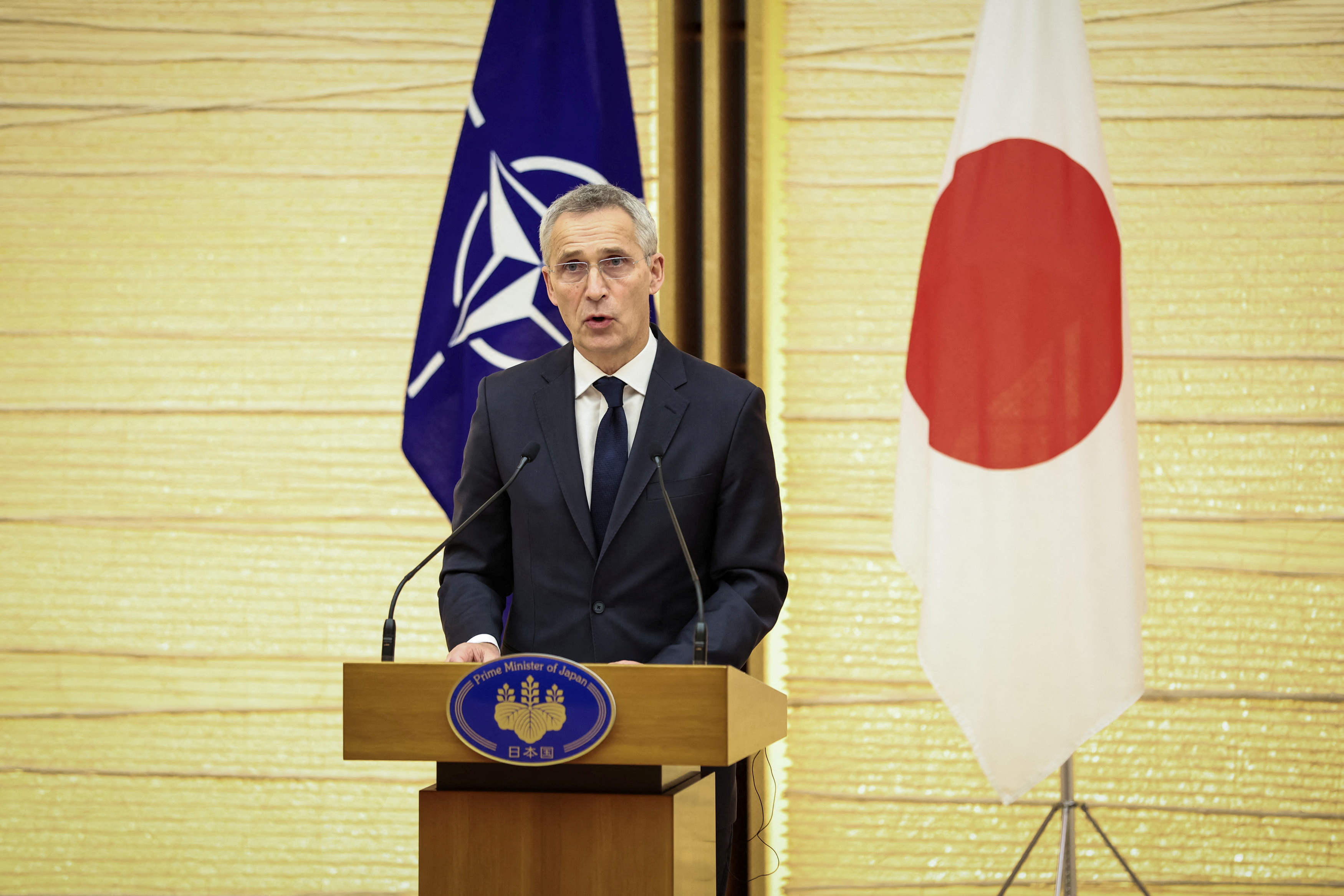 NATO, Japan pledge to strengthen ties in face of 'historic' security ...