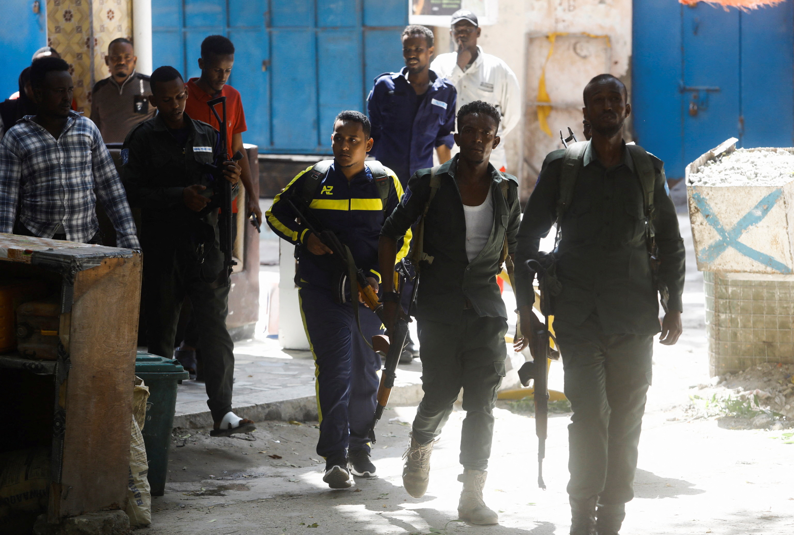 At least five injured after blast at mayor's office in Mogadishu | Reuters