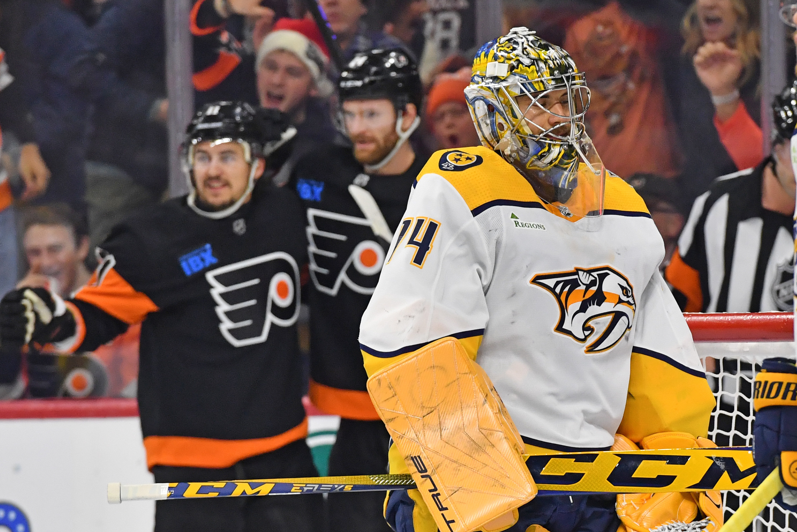 Predators end Flyers' point streak at 9 games | Reuters