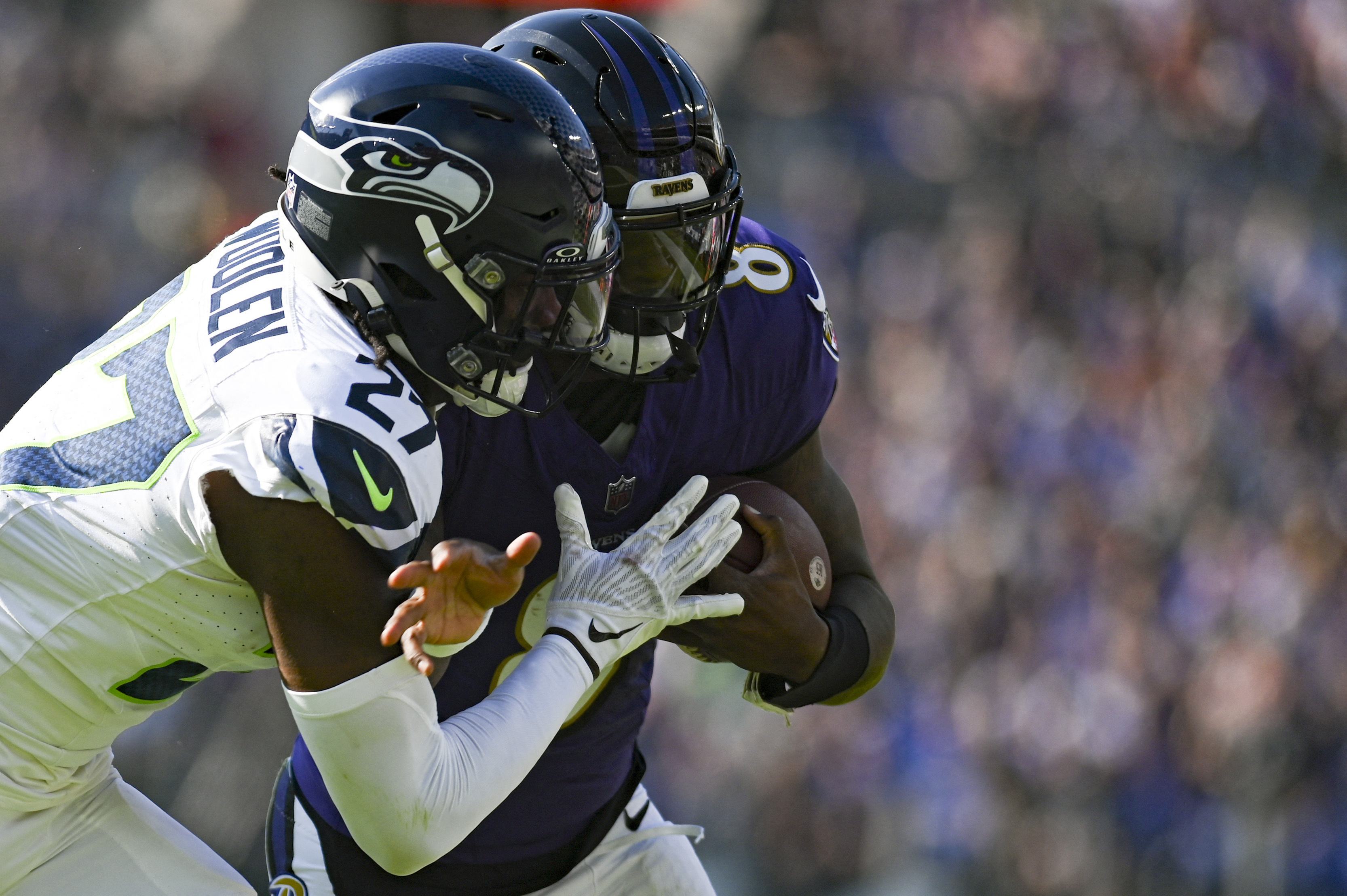 Keaton Mitchell, Gus Edwards help Ravens run over Seahawks | Reuters