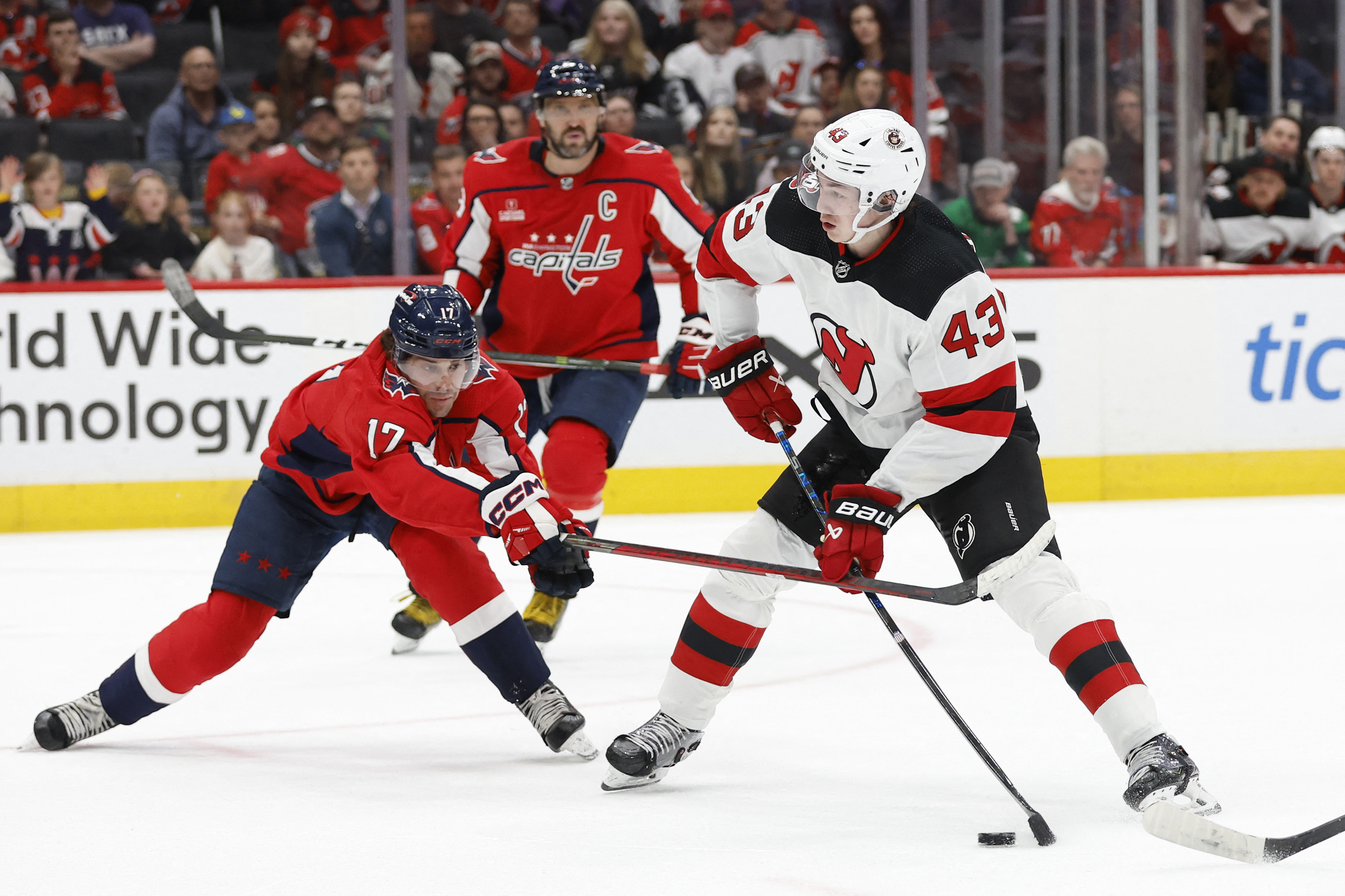 Devils cap winningest season with victory over Capitals | Reuters
