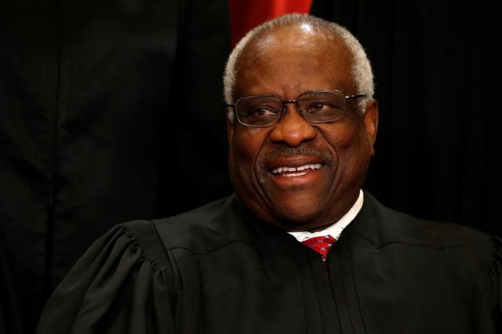 U.S. Supreme Court Justice Thomas is discharged from hospital -Supreme ...