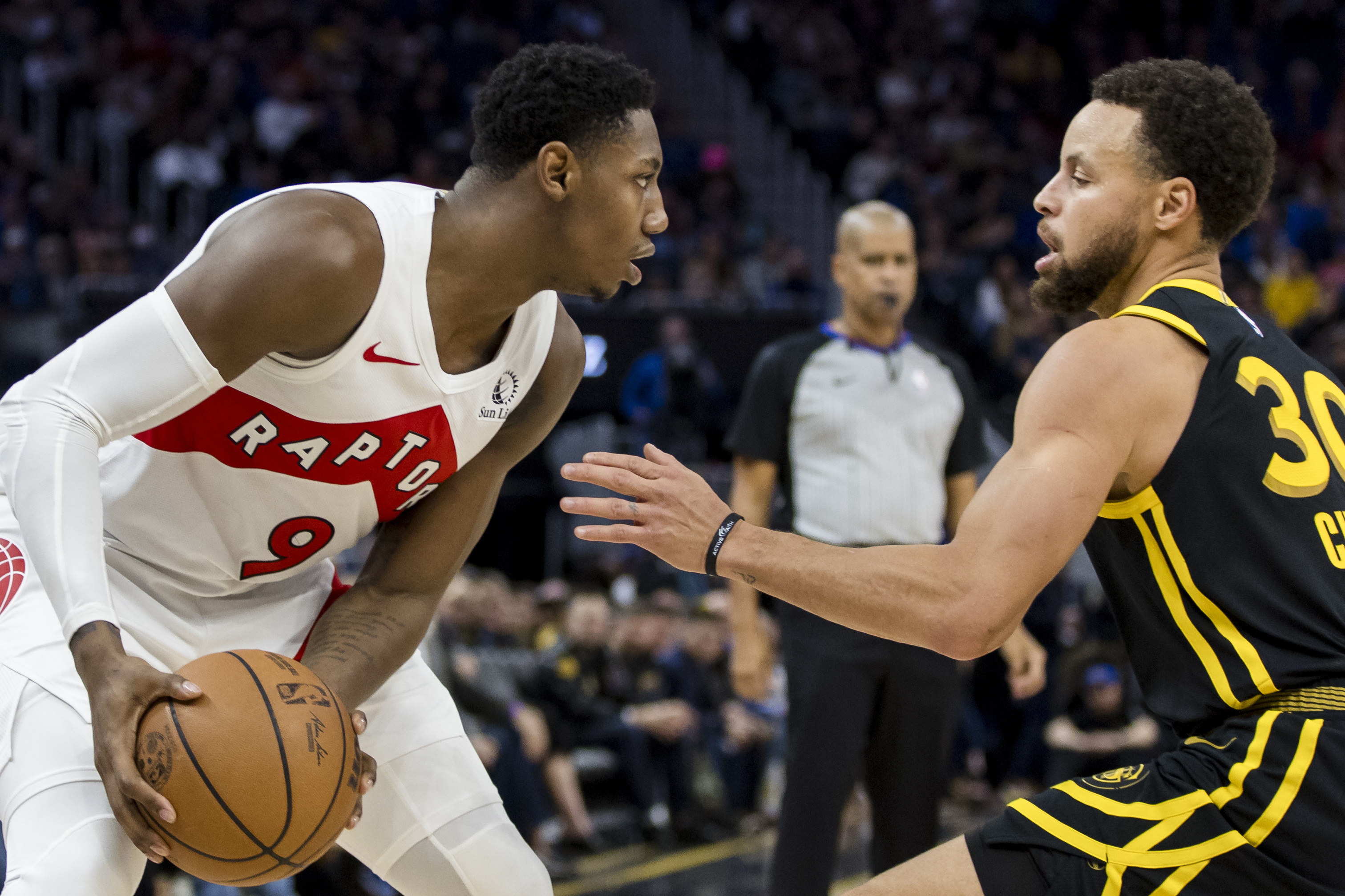 RJ Barrett settling in after trade, leads Raptors past Warriors | Reuters