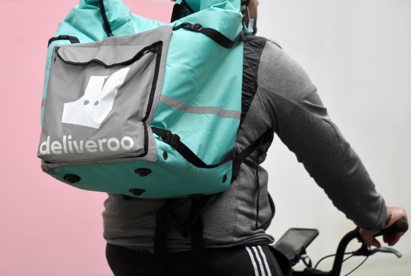 Deliveroo doubles orders value even as lockdowns ease | Reuters