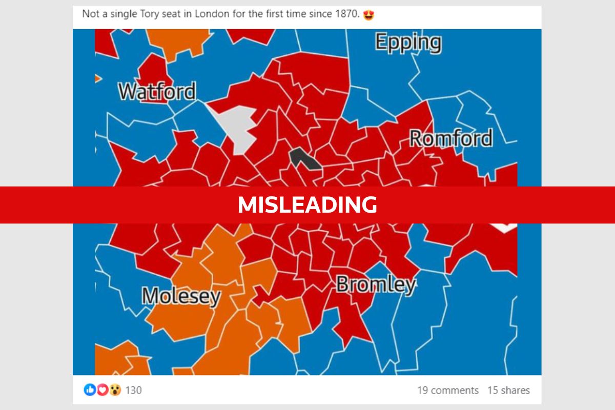Fact Check: London has nine Conservative MPs, not zero | Reuters