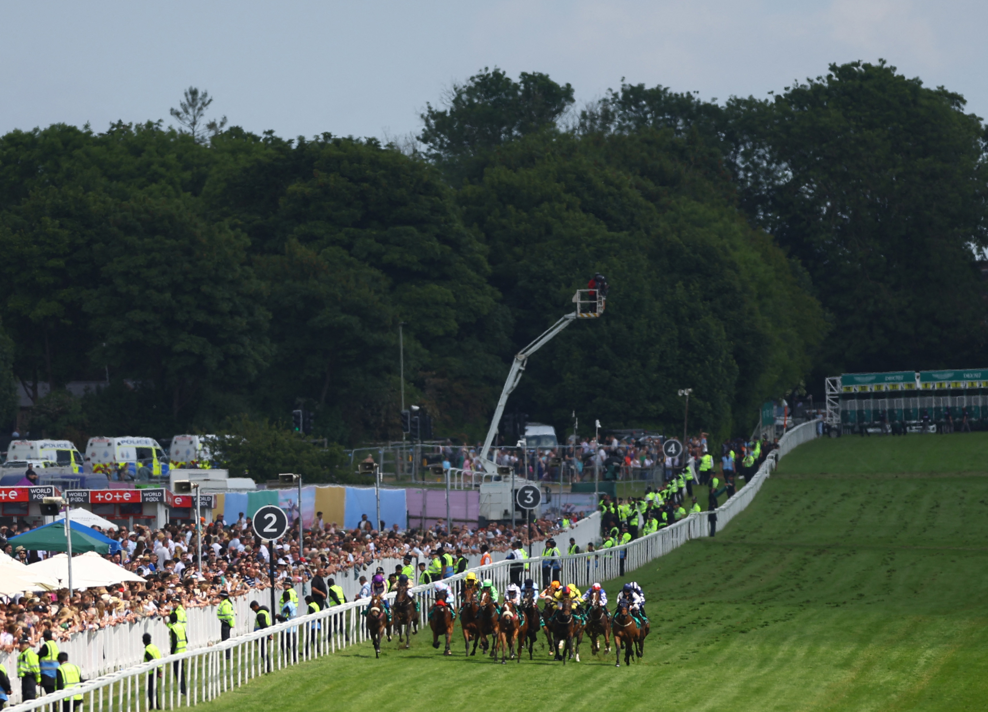 Protester runs onto track as 31 arrested over Epsom Derby disruption ...
