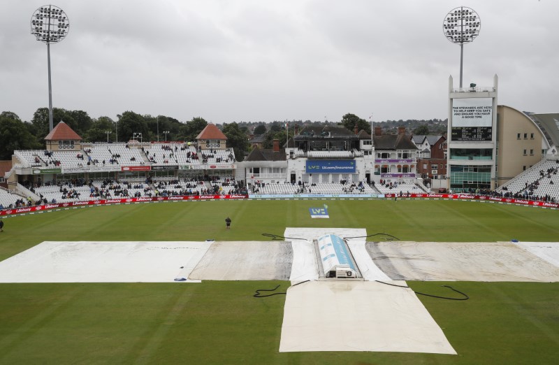 Rain delays start of final day's play in Nottingham test | Reuters