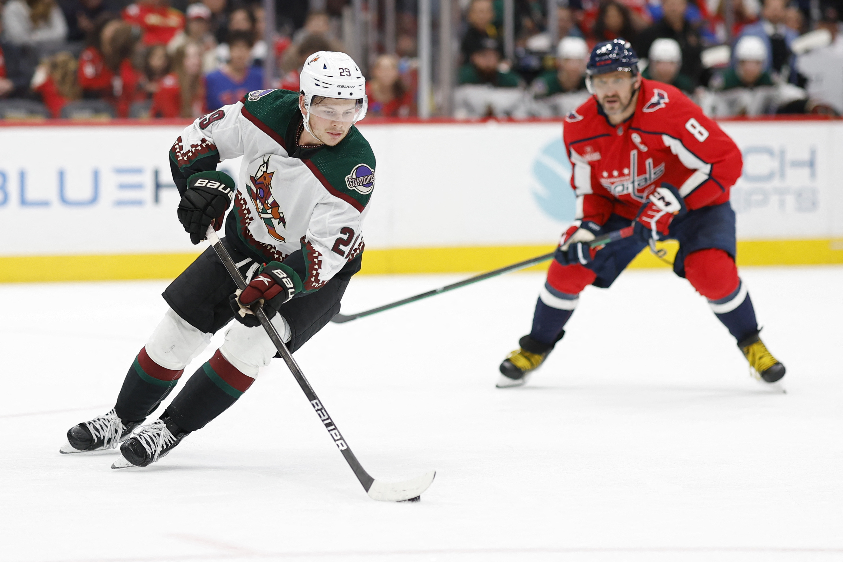 Coyotes breeze past Caps for second straight win after 14-game slide ...