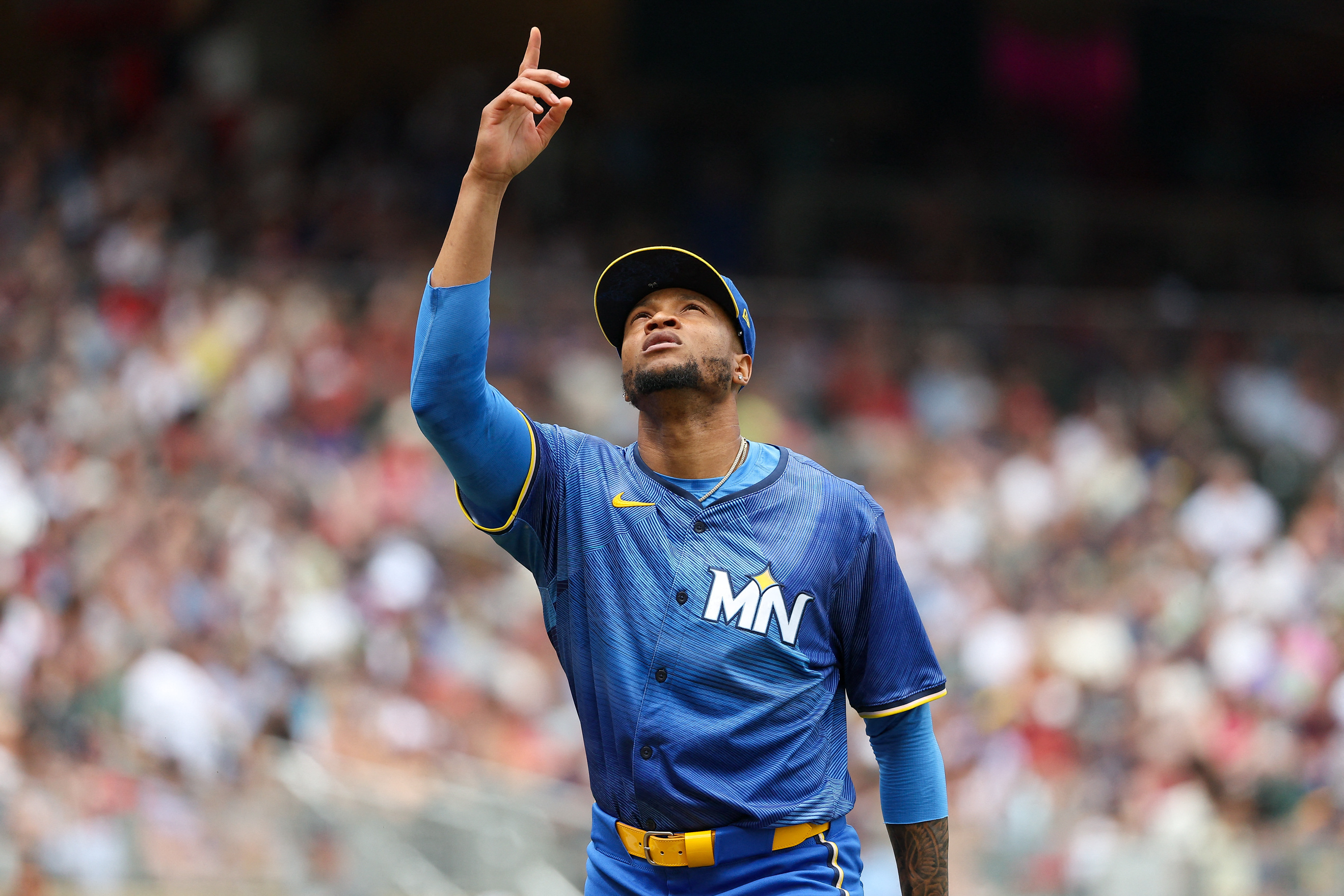 Jose Miranda's blast lifts Twins in DH sweep of Athletics | Reuters