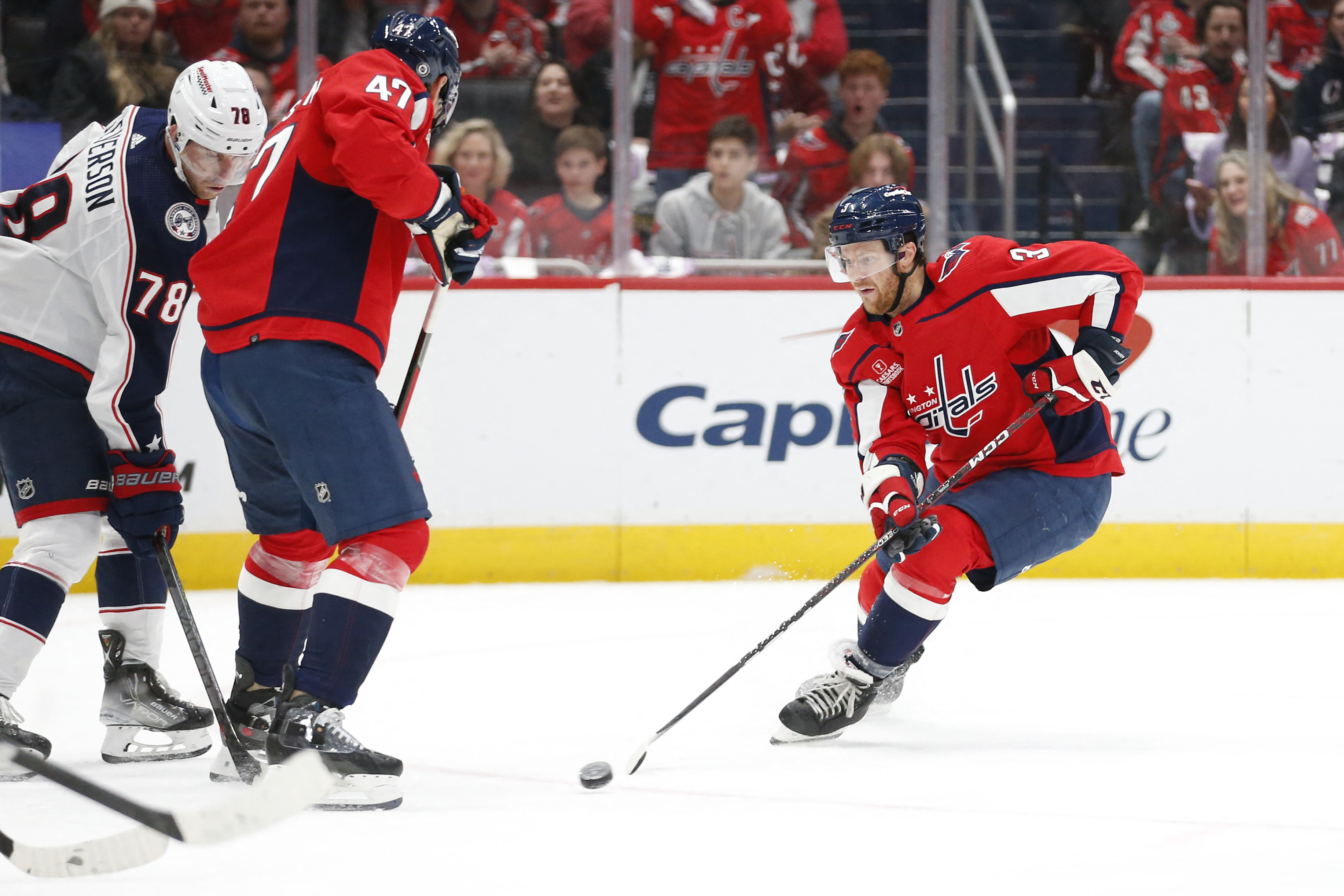 Capitals outlast Blue Jackets 4-3, earn fourth straight win | Reuters