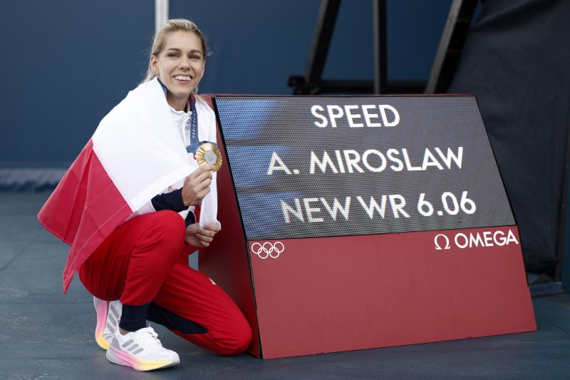 Climbing-Miroslaw mural needs updating after record-breaking Olympic ...