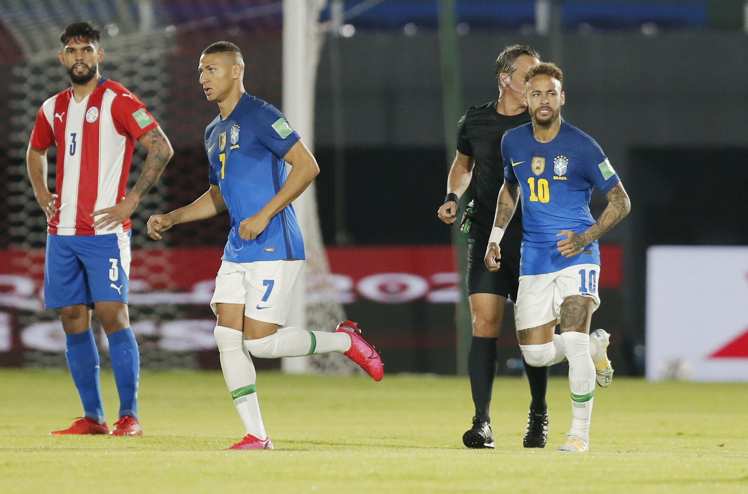 Brazil score early and late to defeat Paraguay 2-0 | Reuters