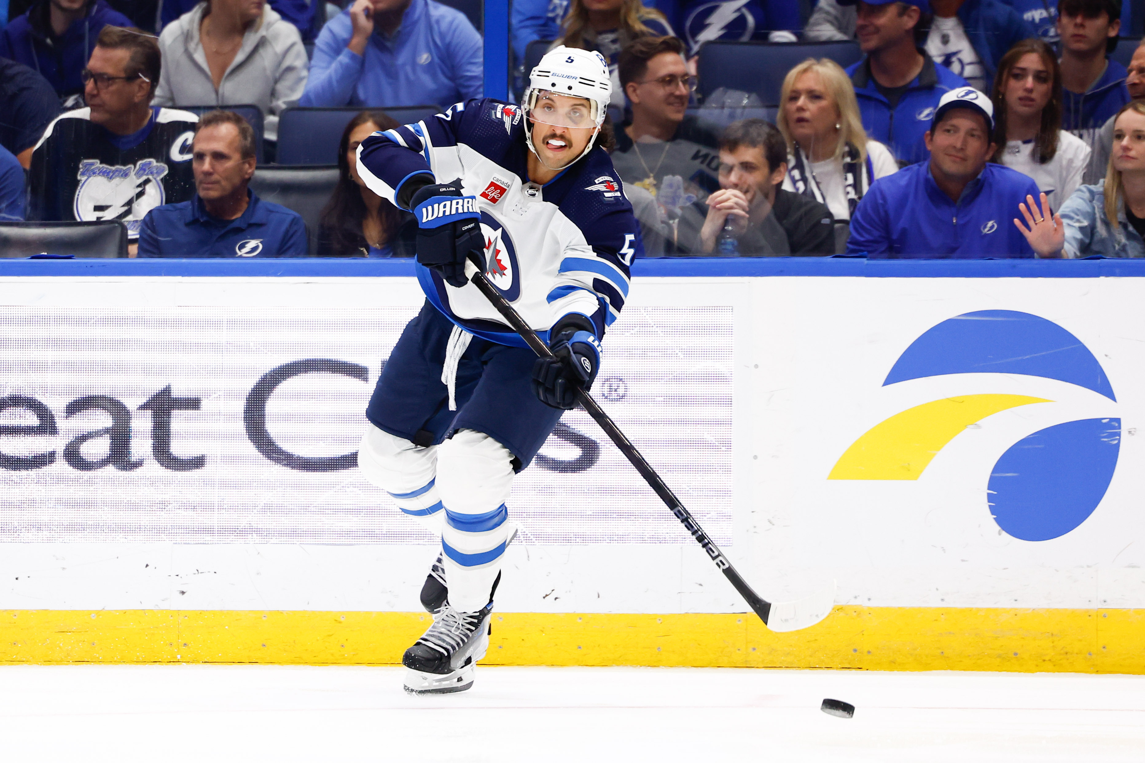 Adam Lowry leads Jets past Lightning in overtime | Reuters