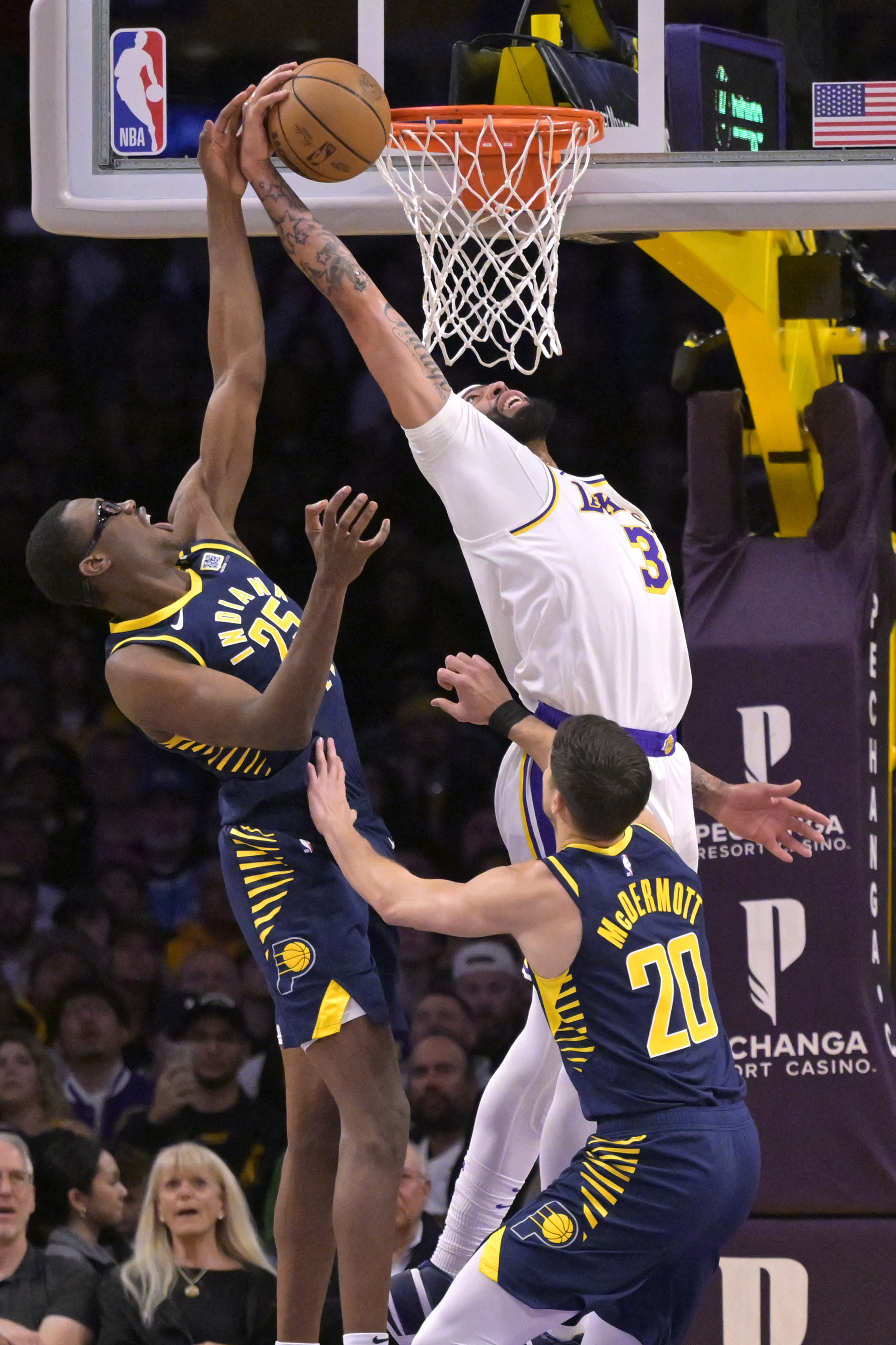 Lakers score season-best 150 points in win over Pacers | Reuters