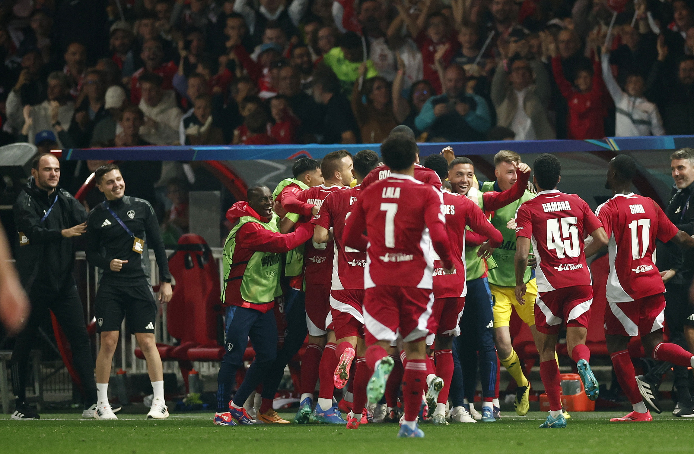 Brest mark European debut with 2-1 win over Sturm Graz | Reuters