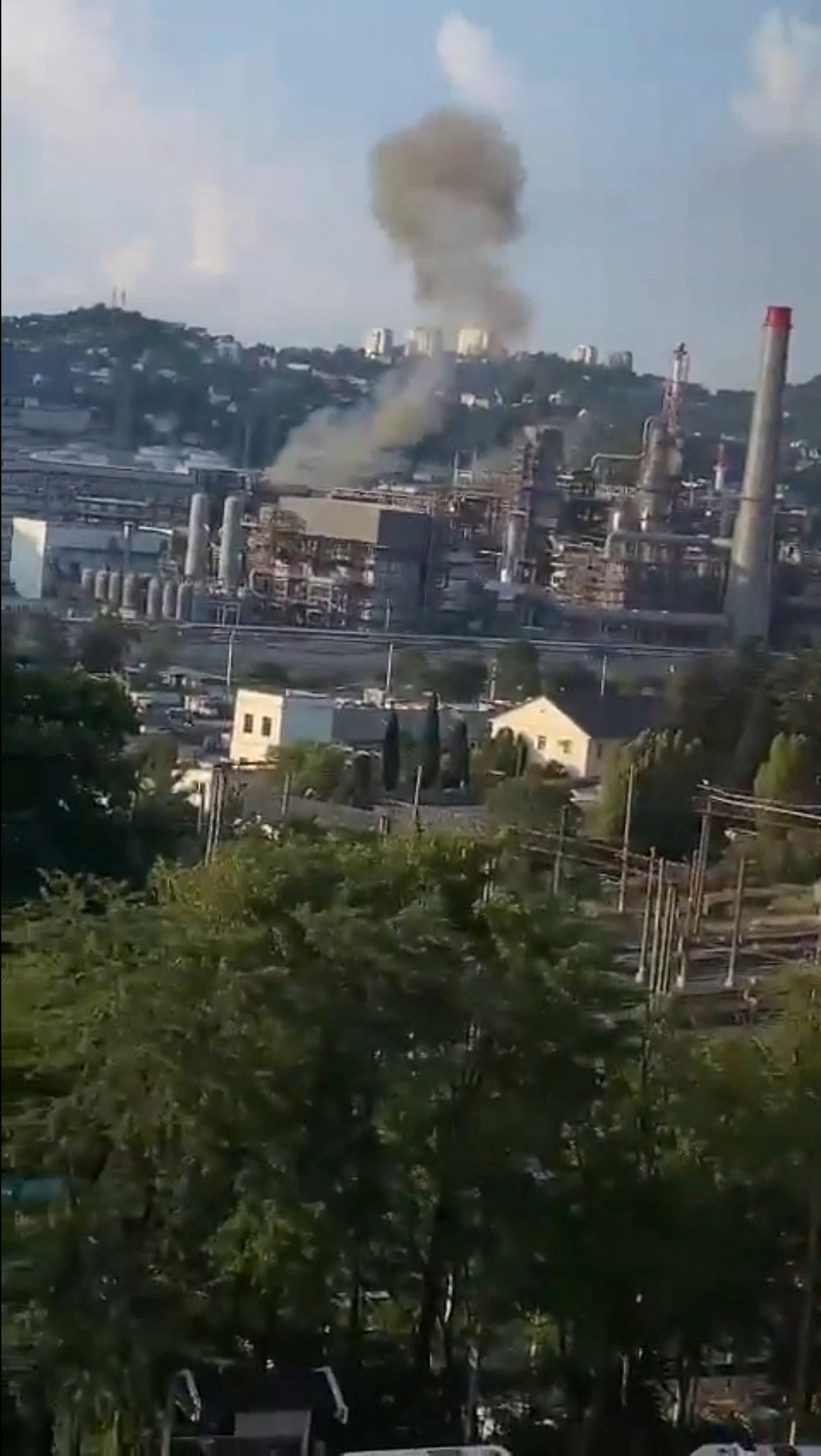 Russia's Tuapse oil refinery damaged in Ukraine drone attack, Russian ...
