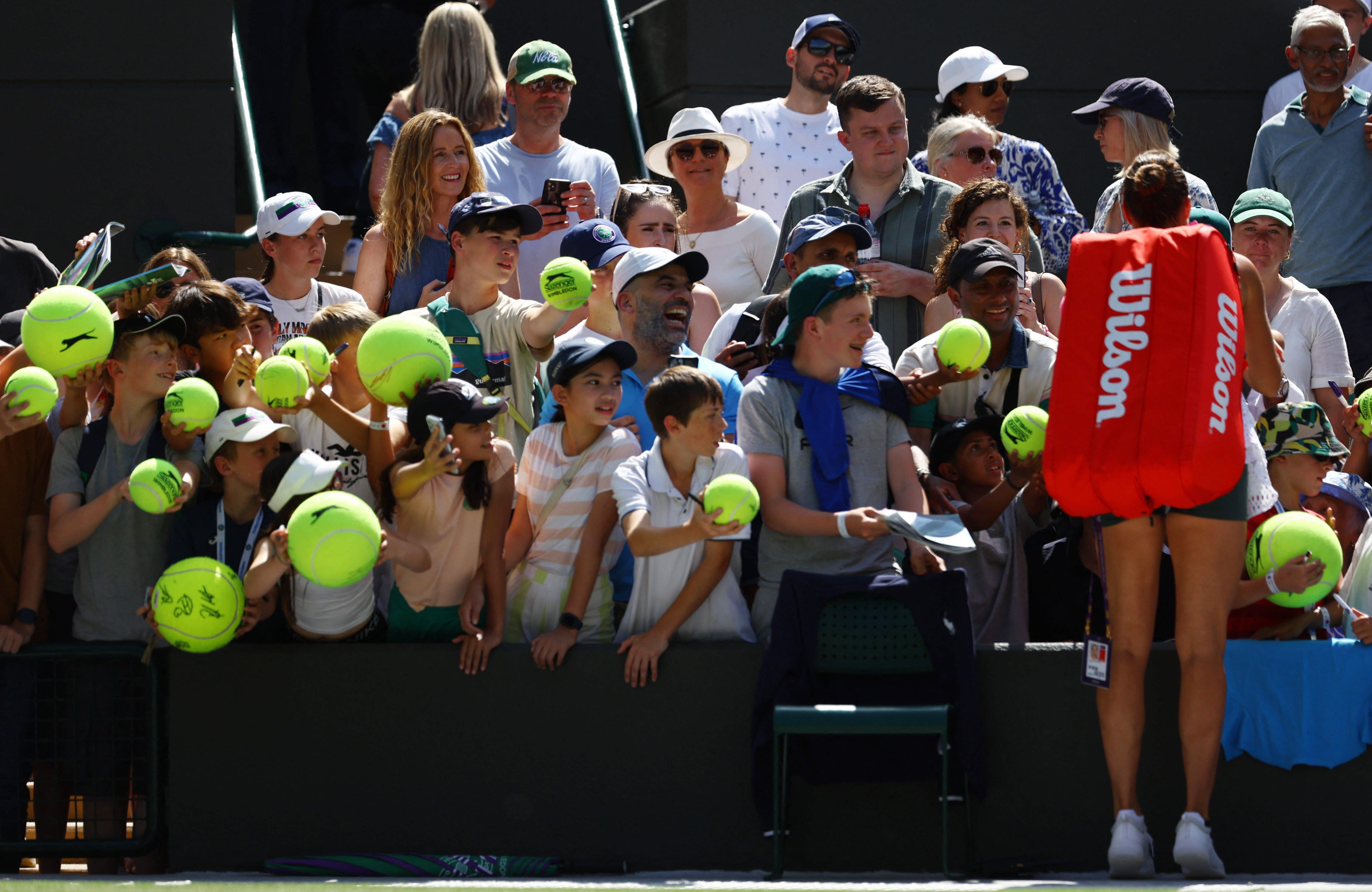 In pictures: Best of Wimbledon 2023 - July 6, 2023 | Reuters