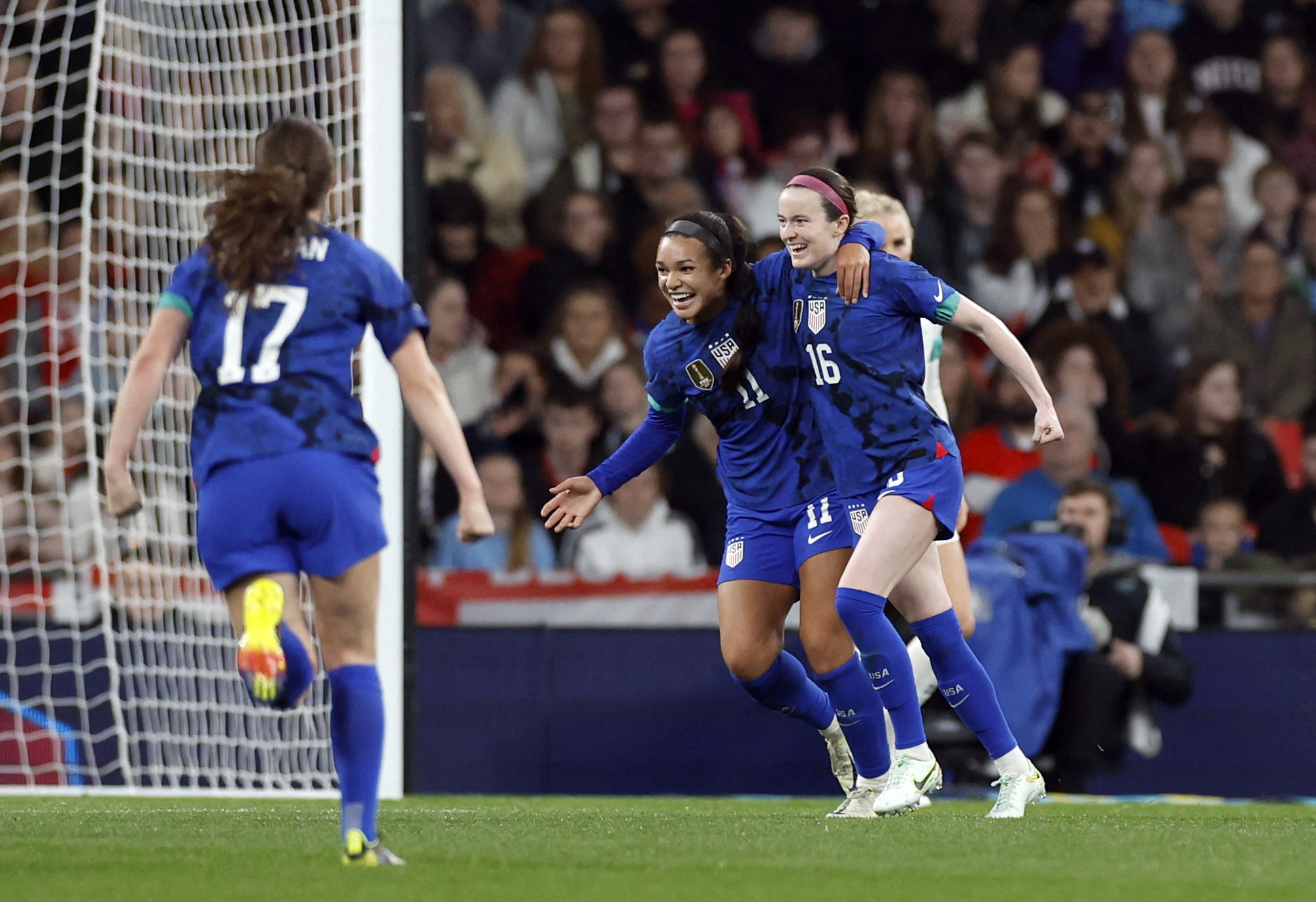 England earn 2-1 win over world champions U.S. at Wembley | Reuters