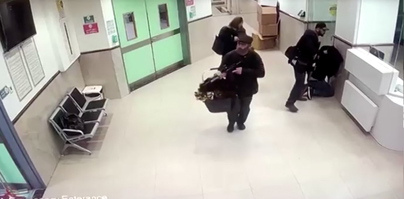 The hospital raid by undercover Israeli commandos frame by frame | Reuters