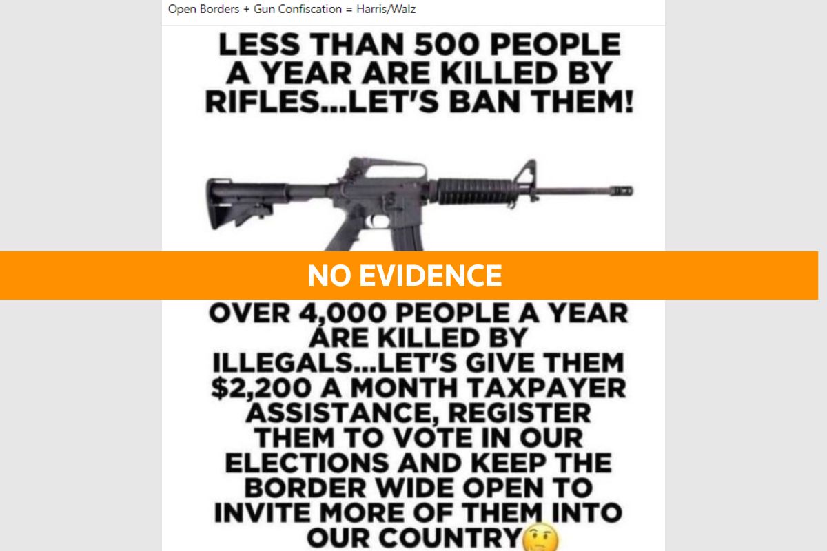 Fact Check: No evidence 4,000 people are killed yearly by undocumented ...