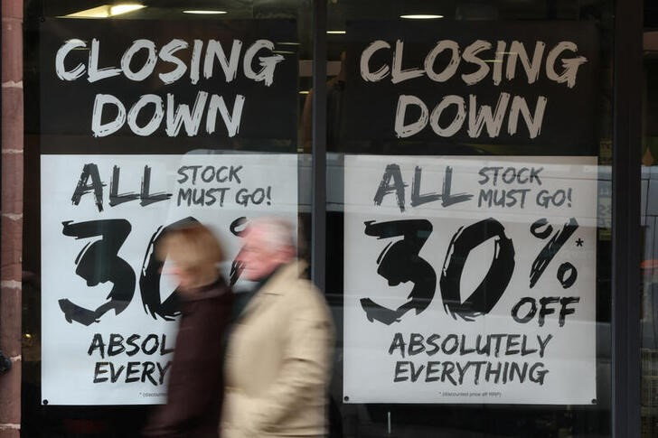 UK on track for most company insolvencies since 2009 | Reuters