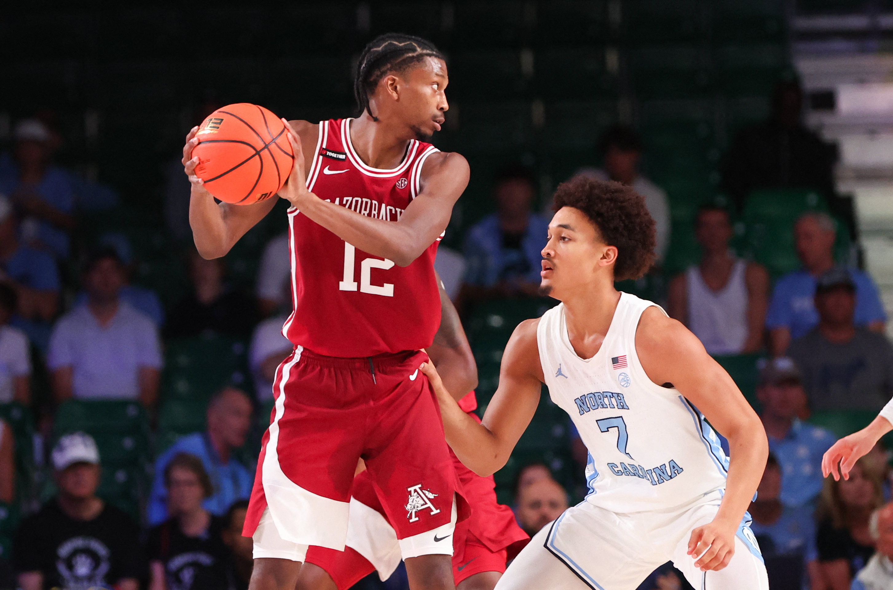RJ Davis paces No. 14 North Carolina past No. 20 Arkansas | Reuters