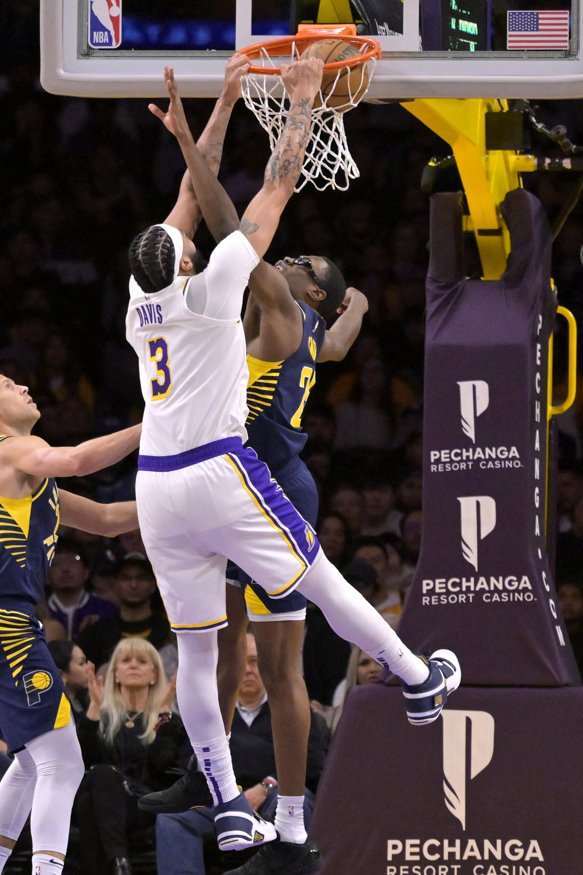 Lakers score season-best 150 points in win over Pacers | Reuters
