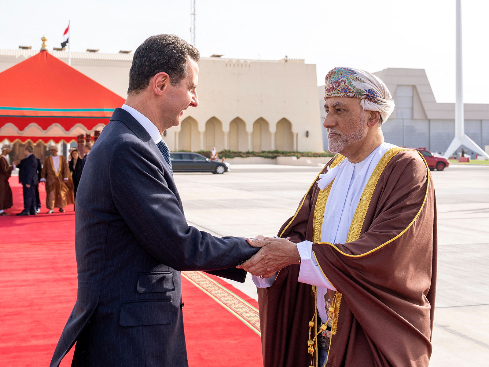 Syria's Assad visits Oman in first post-earthquake trip | Reuters