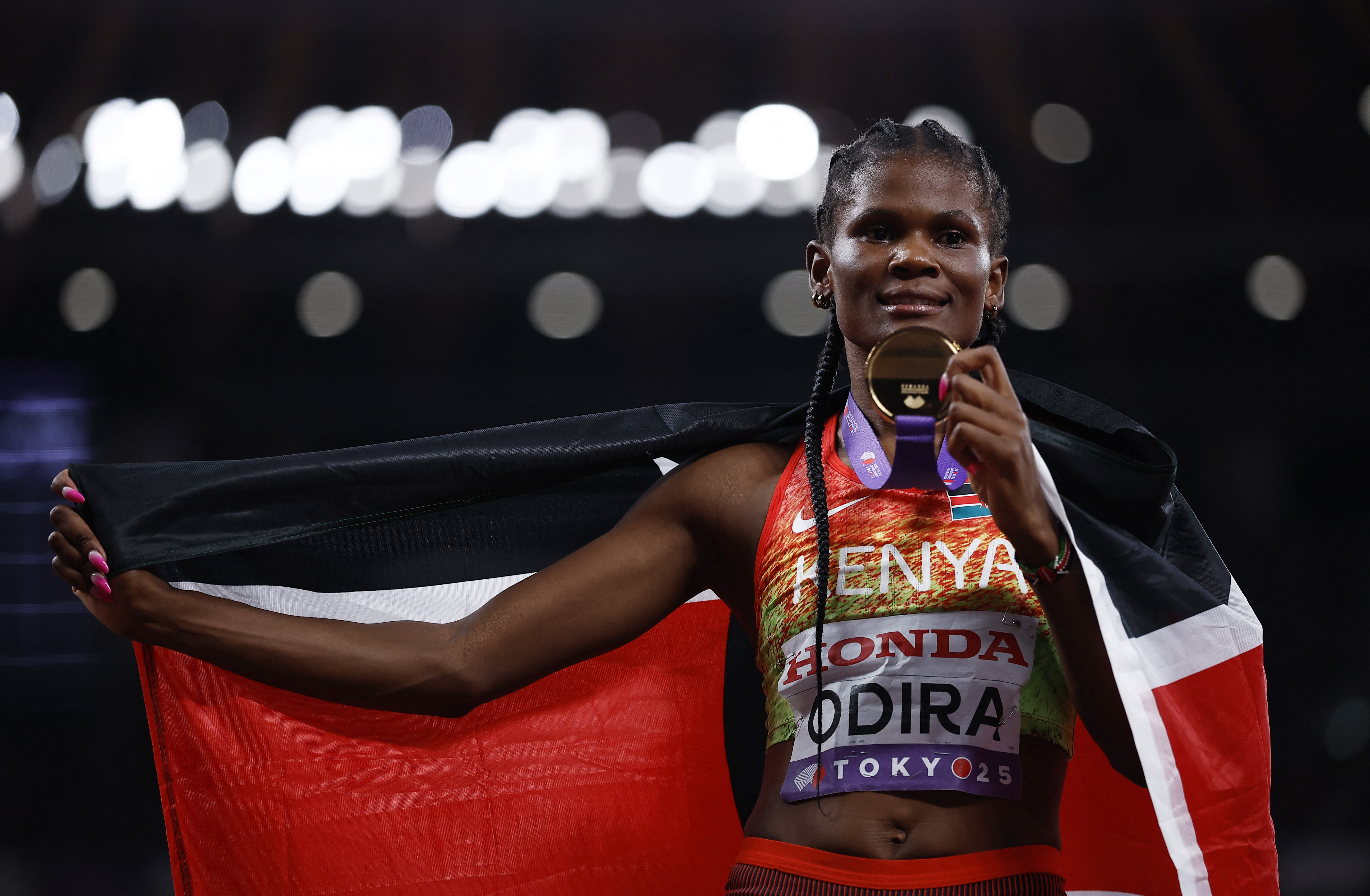Kenyan 800m Runner