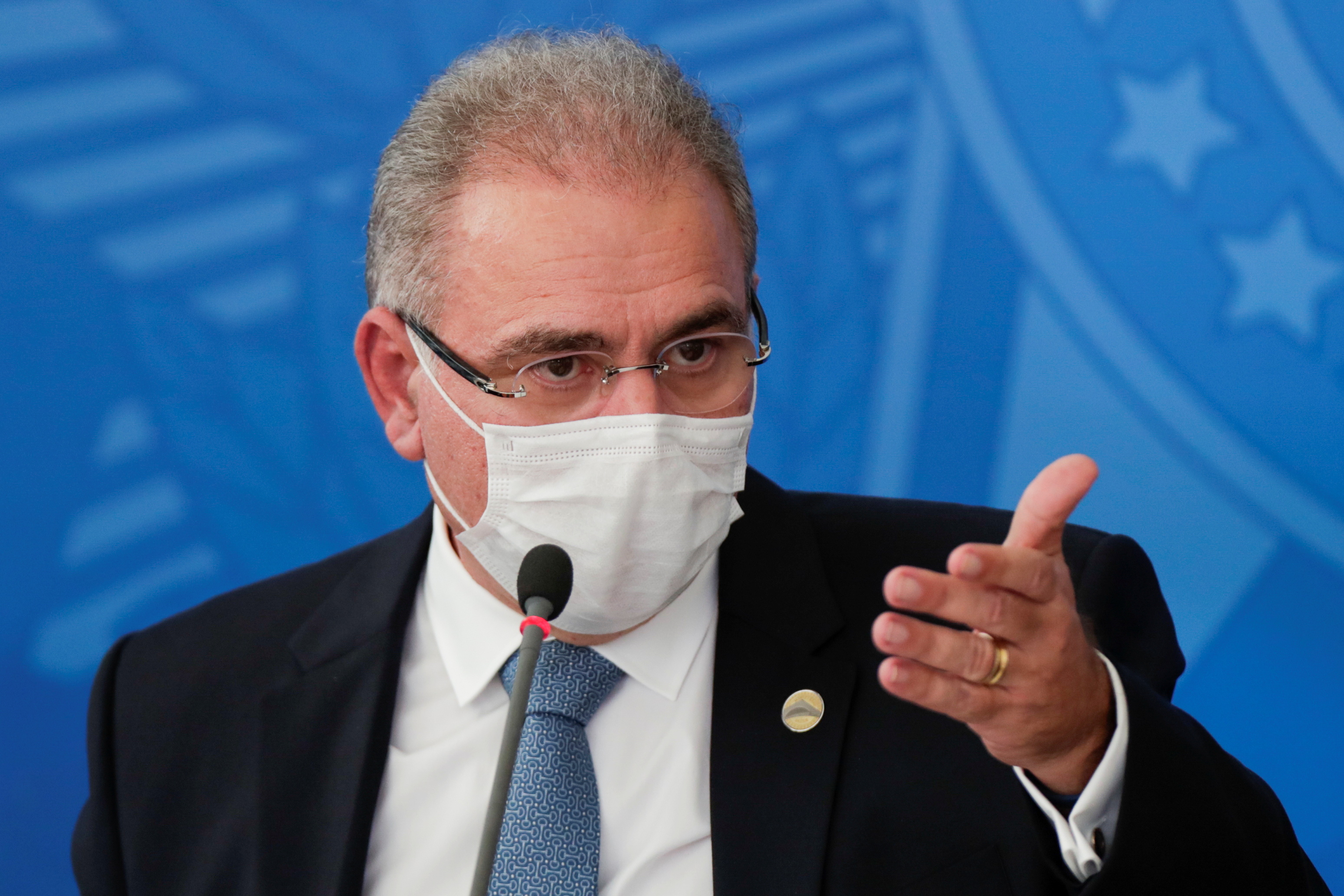 Brazil health minister seek deal for earlier delivery of 20 mln U.S ...