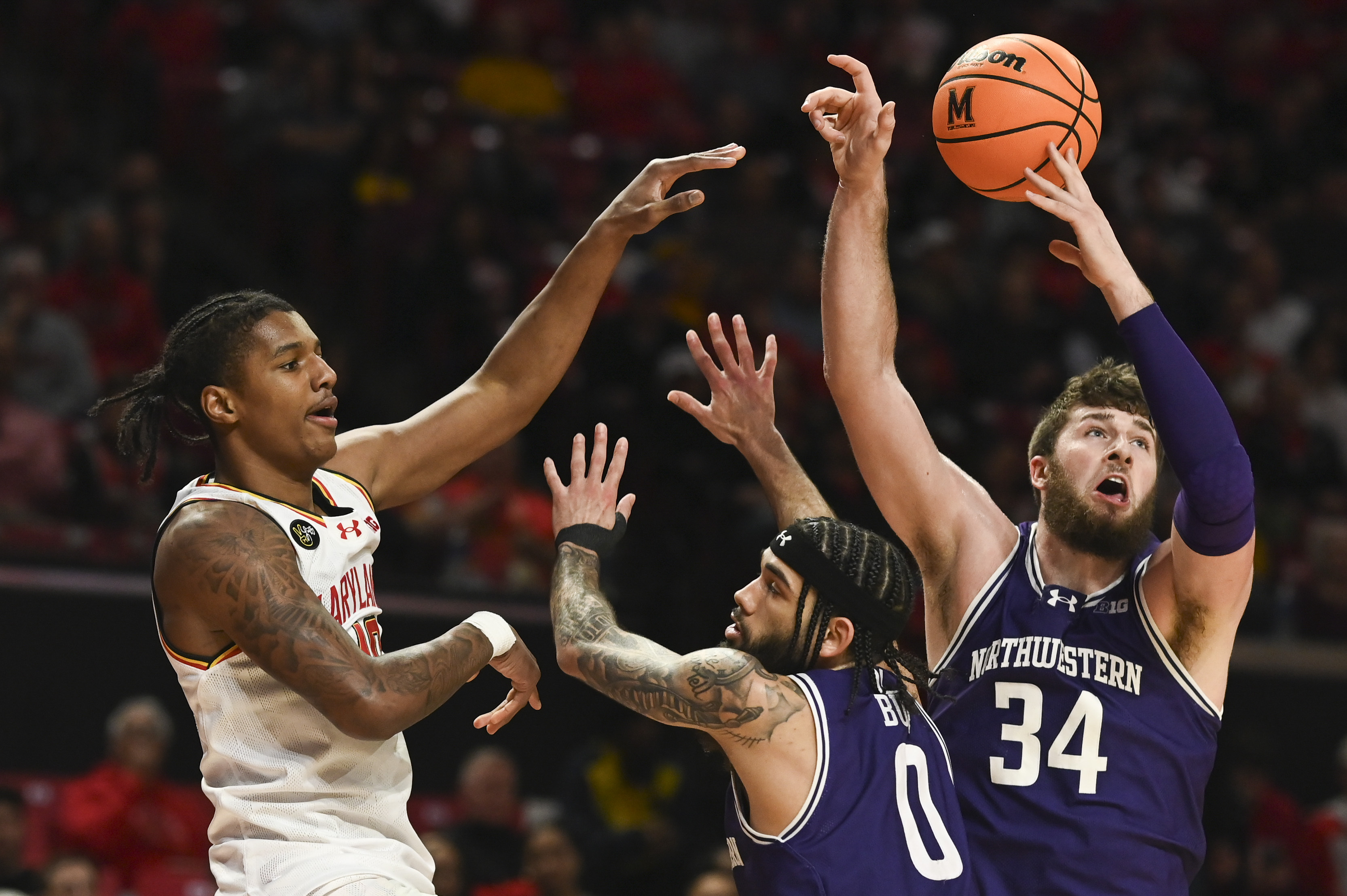Nick Martinelli leads undermanned Northwestern past Maryland | Reuters