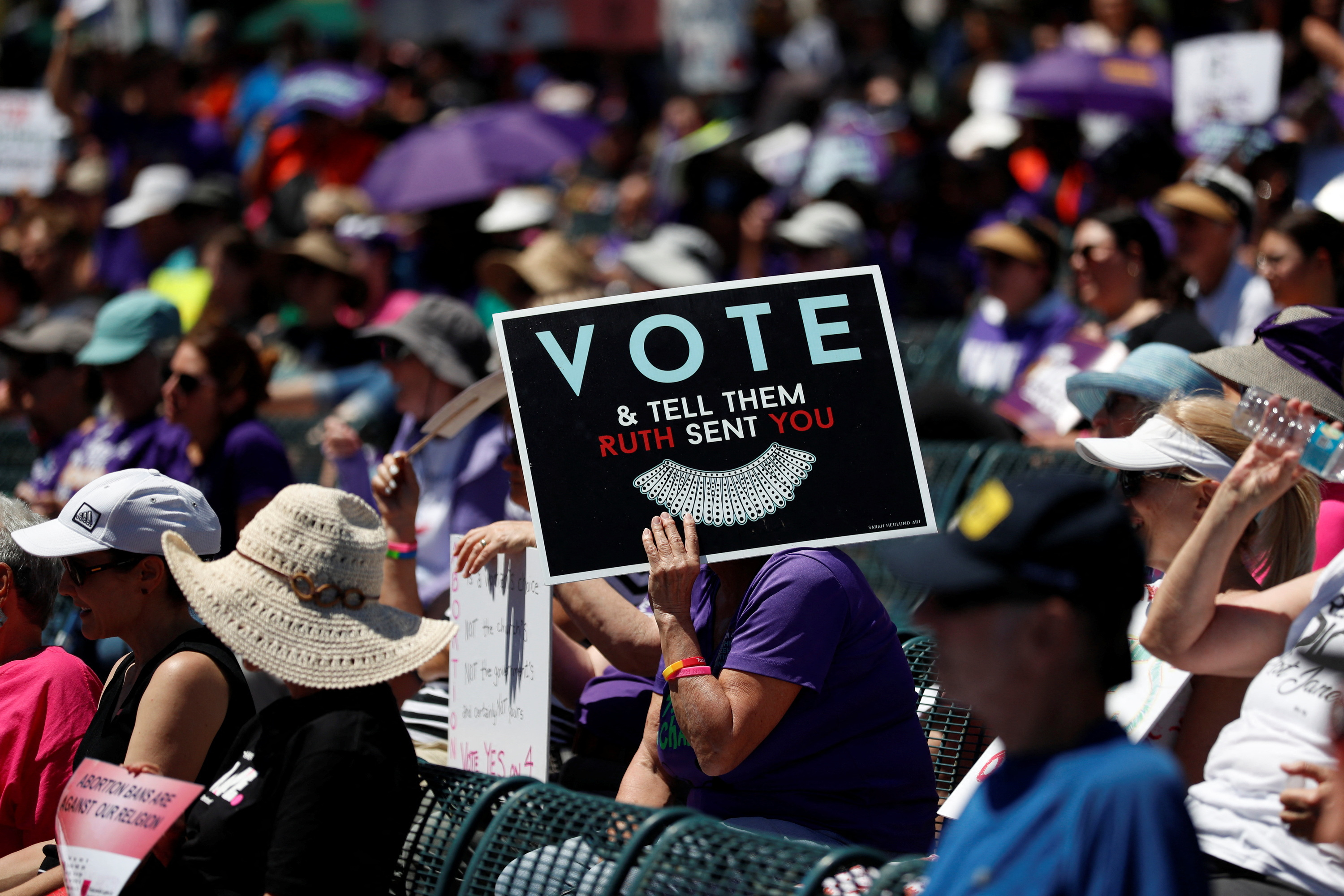 Abortion rights activists rally in Florida as issue moves to center of ...