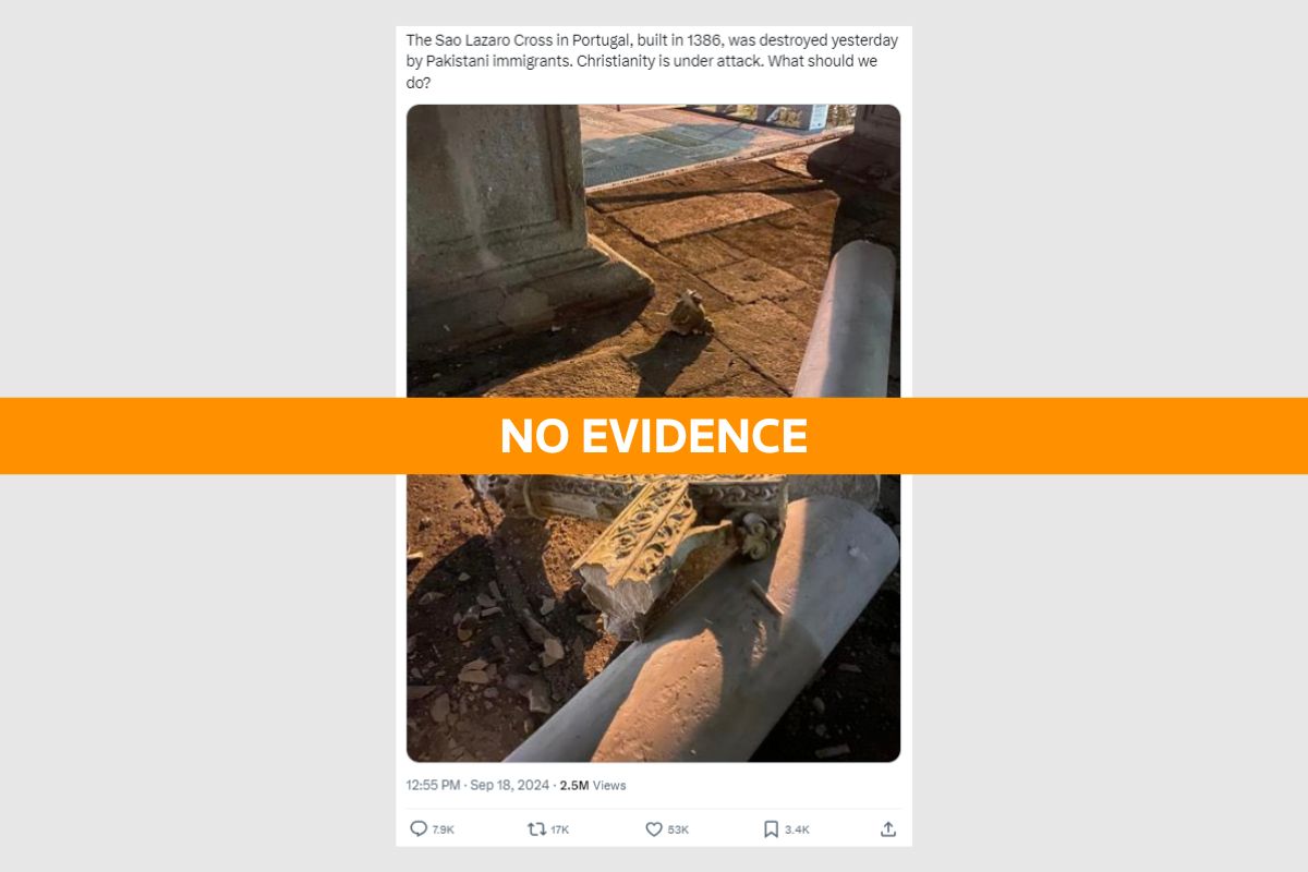 Fact Check: No evidence Pakistani immigrants destroyed Portuguese ...