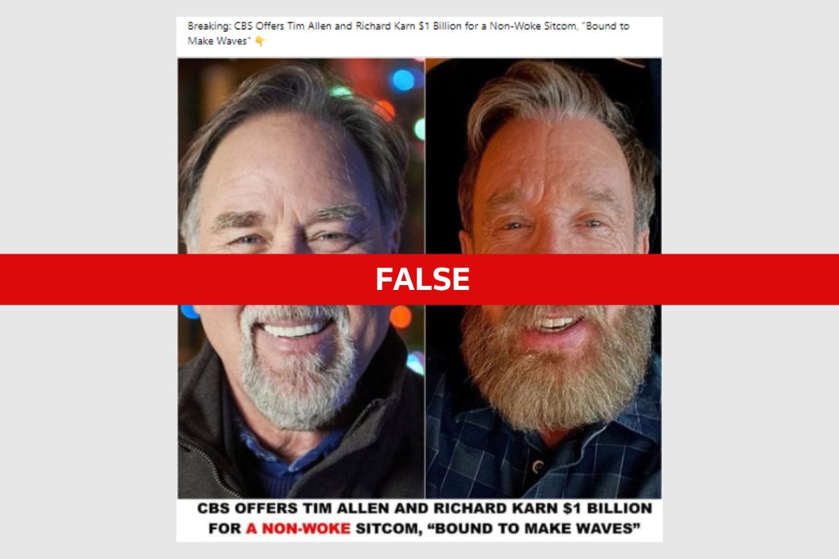 Fact Check: CBS not working with Tim Allen and Richard Karn on 'non ...