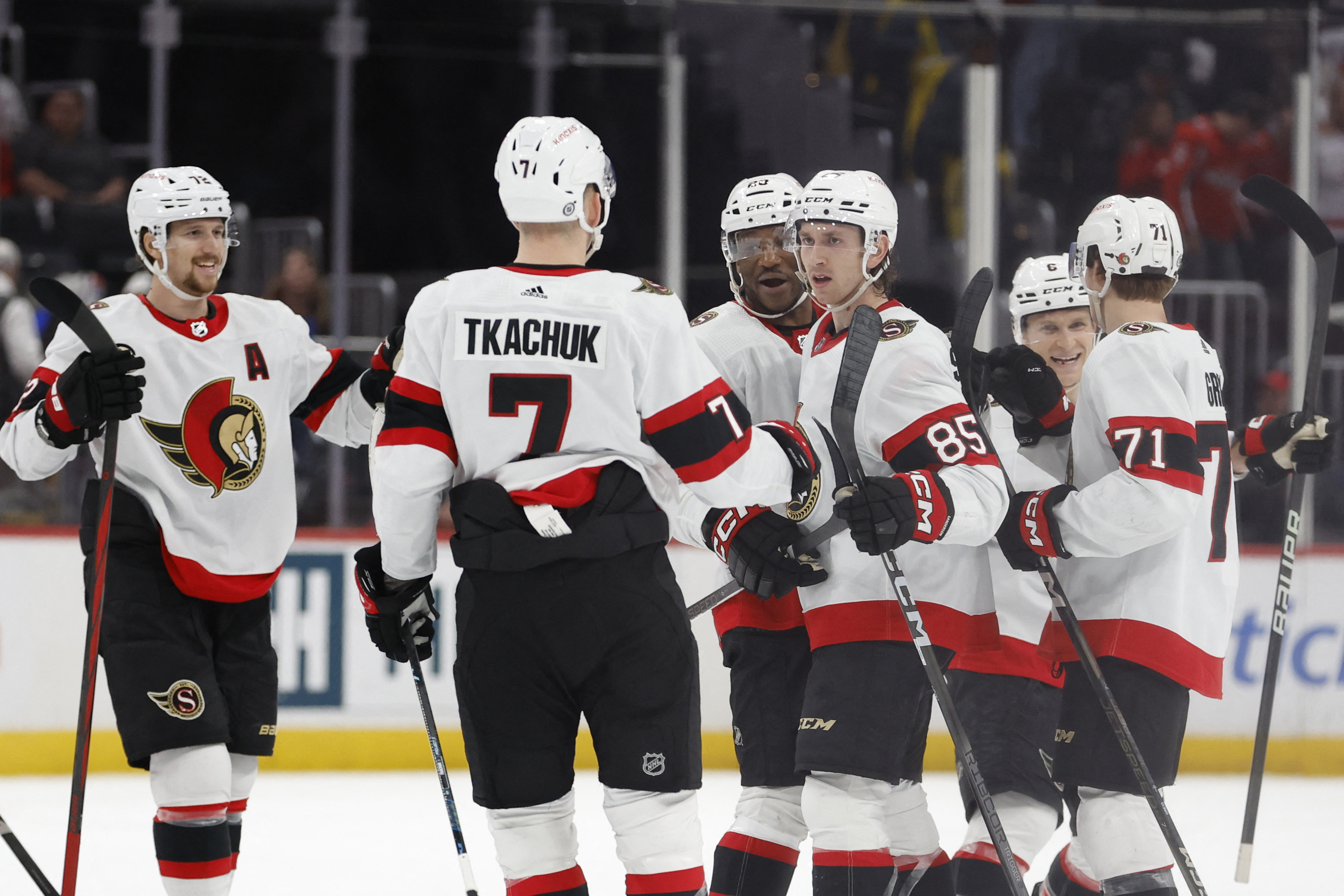 Jake Sanderson's goal early in OT lifts Senators over Capitals | Reuters