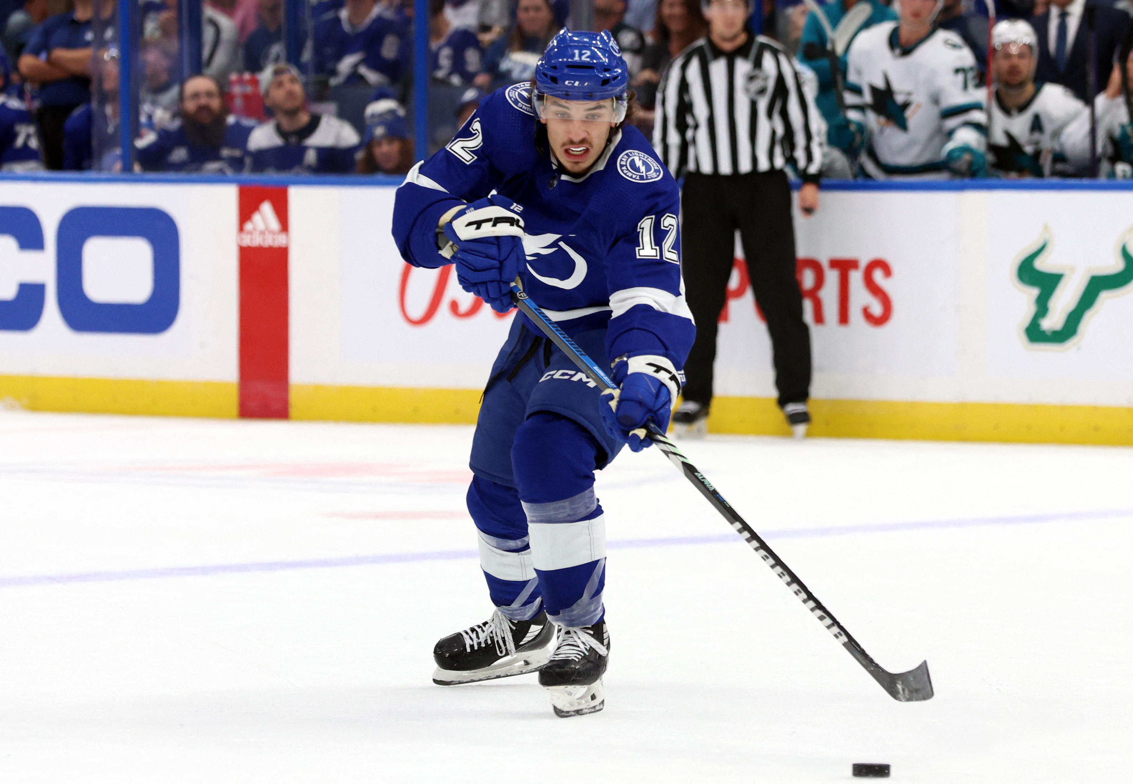 Lightning's second straight shutout keeps Sharks winless | Reuters