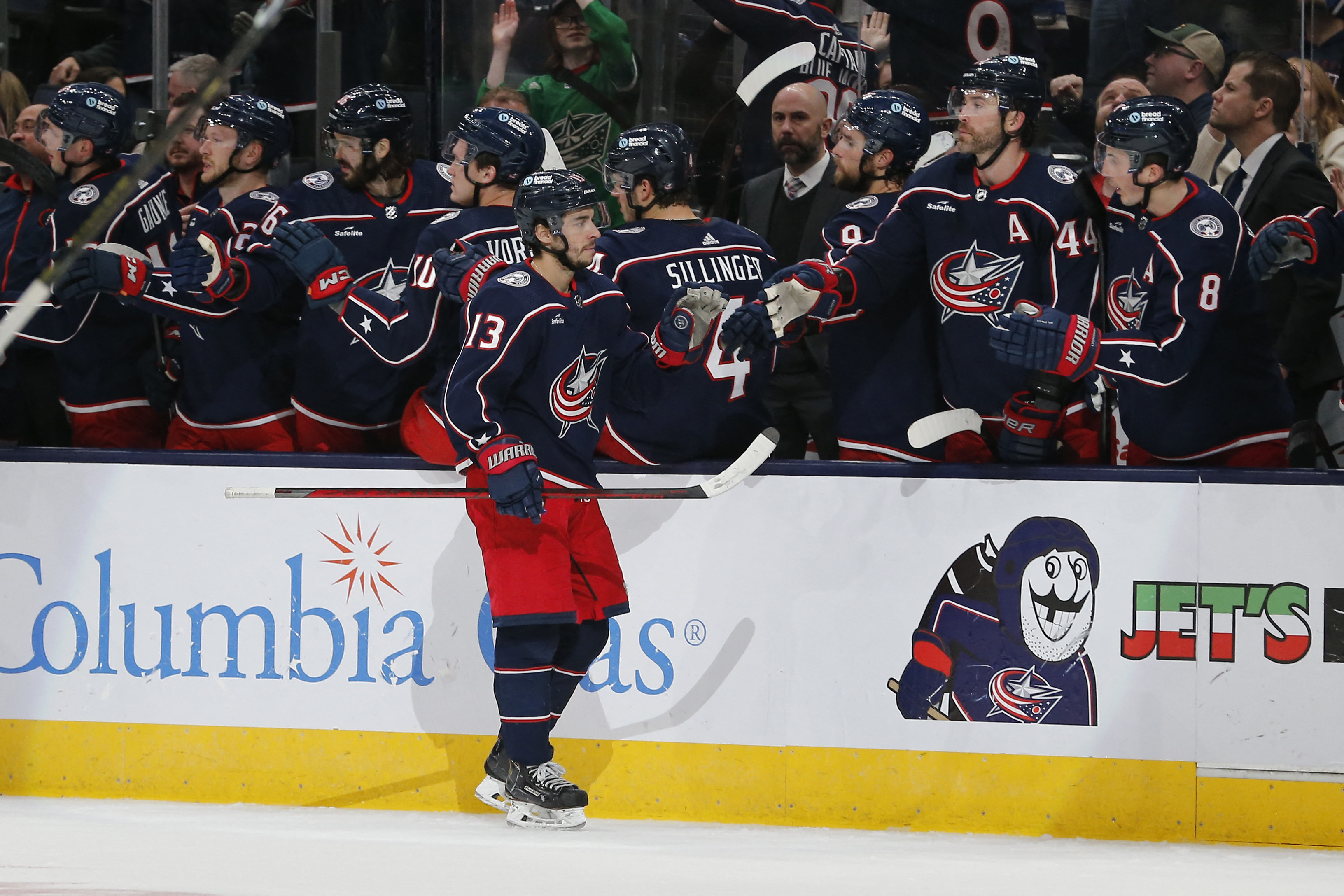Blue Jackets double up Sharks to end skid | Reuters