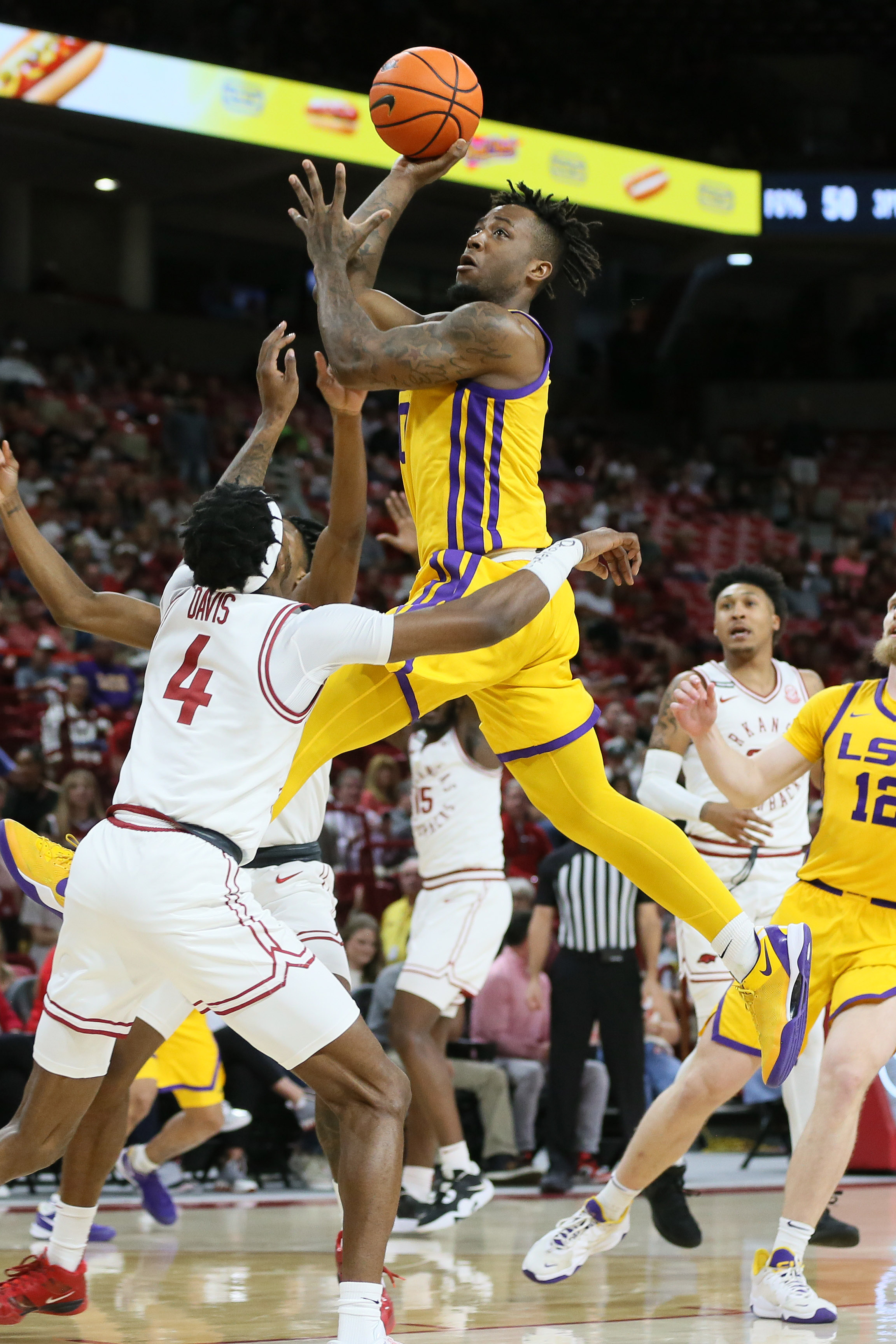 Khalif Battle, Arkansas prove to be too much to handle for LSU | Reuters