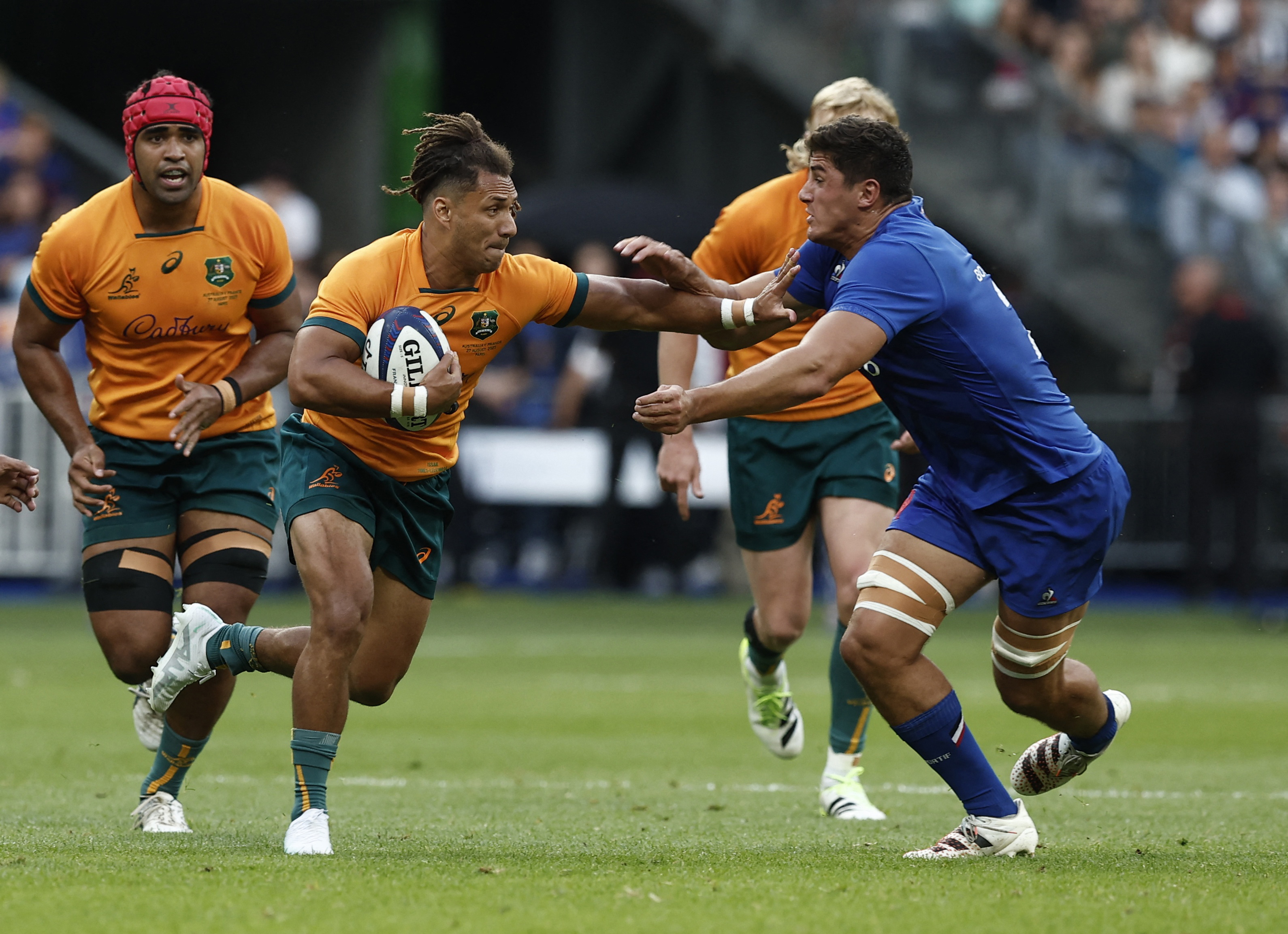 France win final World Cup warm-up over beleaguered Wallabies | Reuters