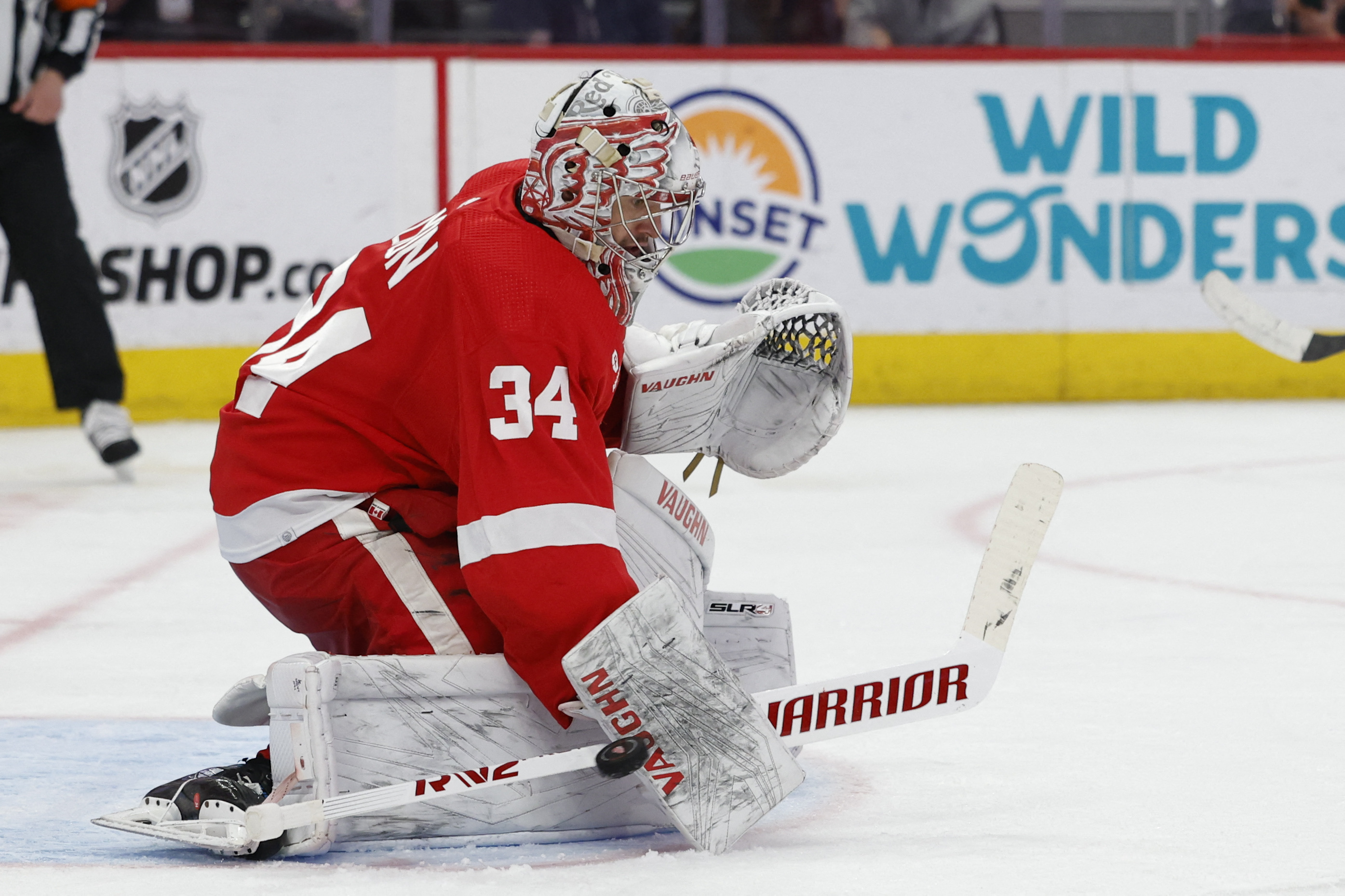 Lucas Raymond, playoff-hopeful Red Wings defeat Sabres | Reuters
